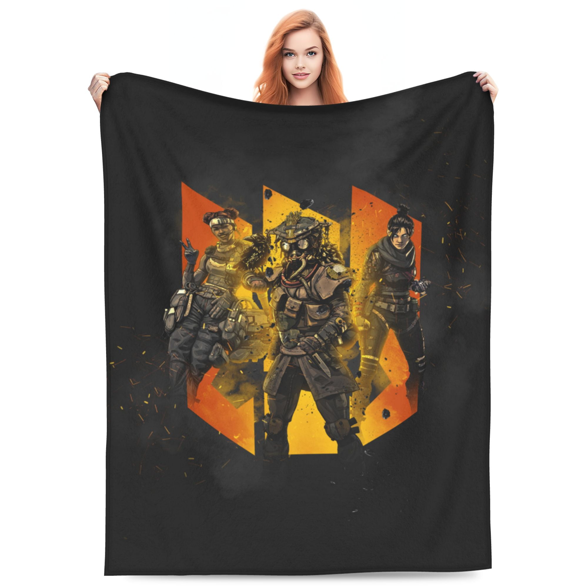 Apex Legends Bed Blanket 3D Printed Throw Blanket Lightweight Super ...