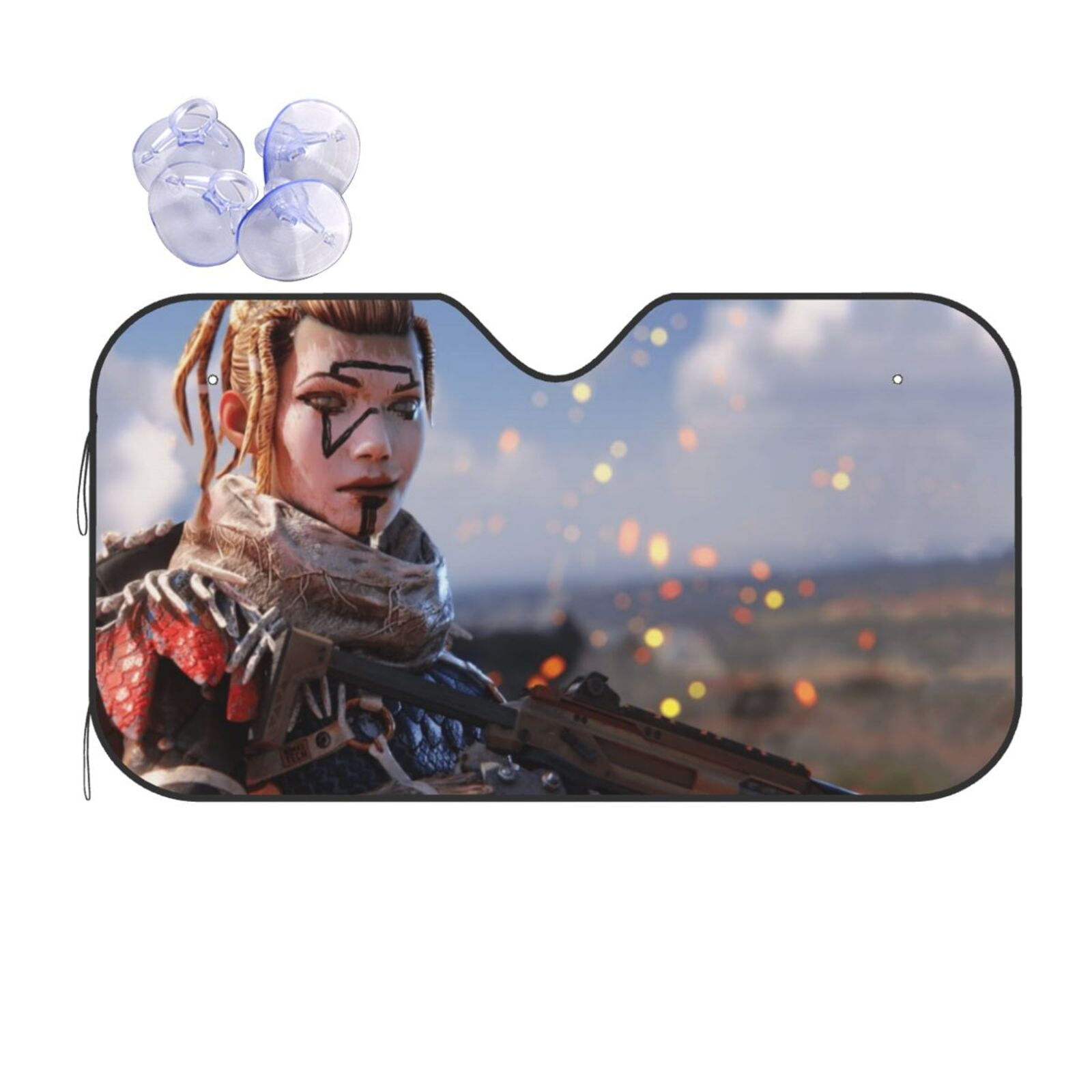 Apex Legends Car Windshield Sun Shade Front Window Shade Foldable Uv ...