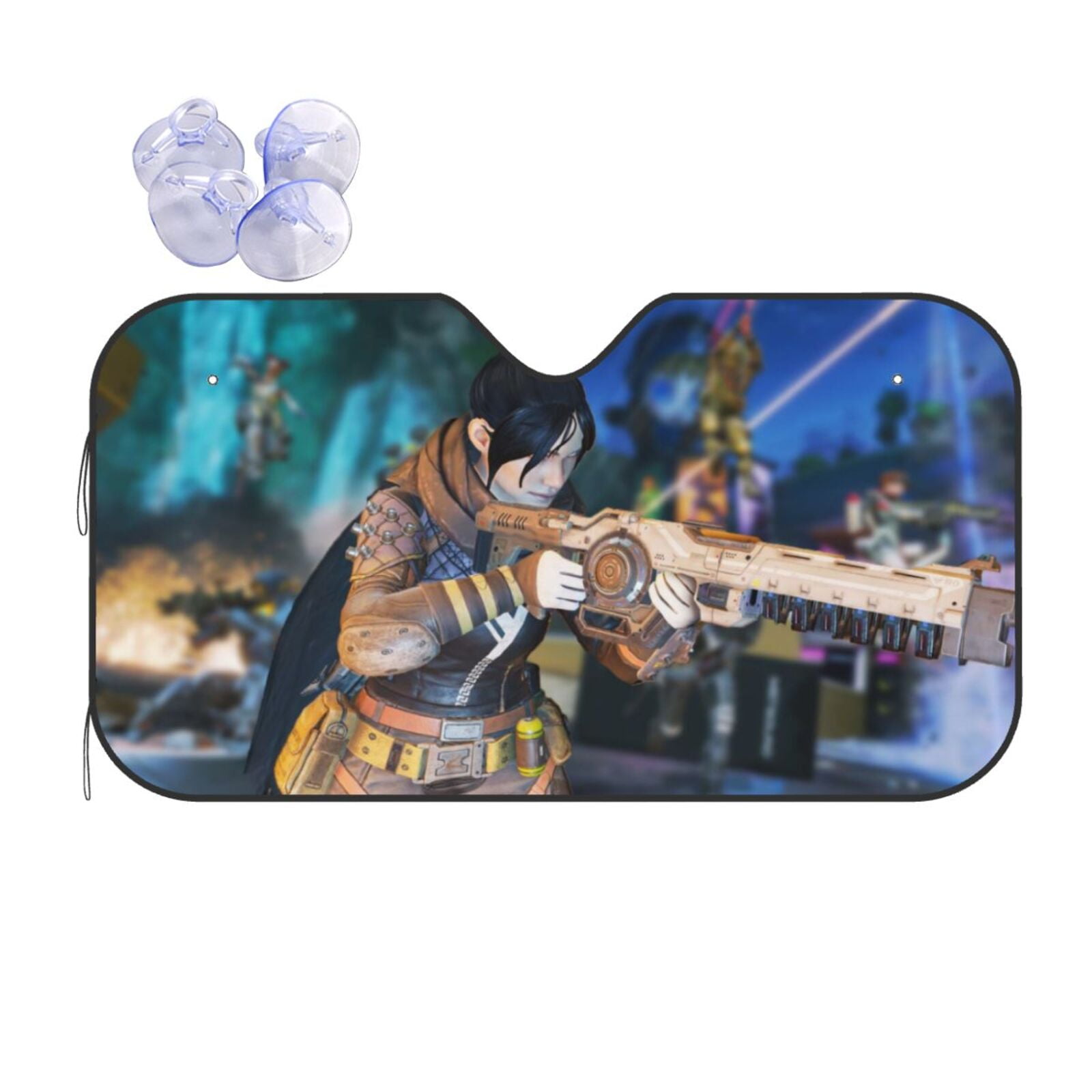 Apex Legends Car Windshield Sun Shade Front Window Shade Foldable Uv ...