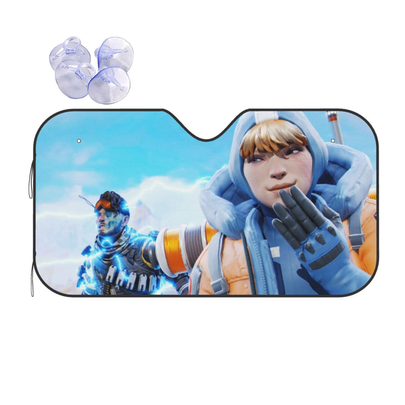 Apex Legends Car Windshield Sun Shade Front Window Shade Foldable Uv ...