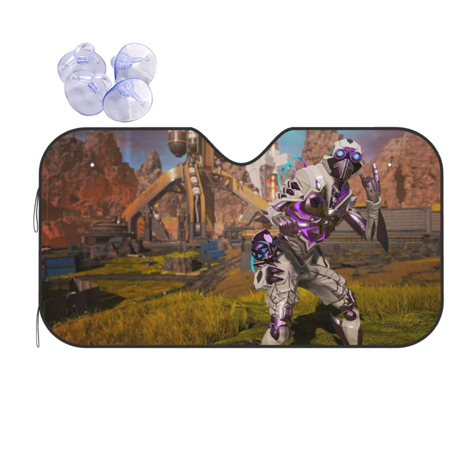 Apex Legends Car Windshield Sun Shade Front Window Shade Foldable Uv ...