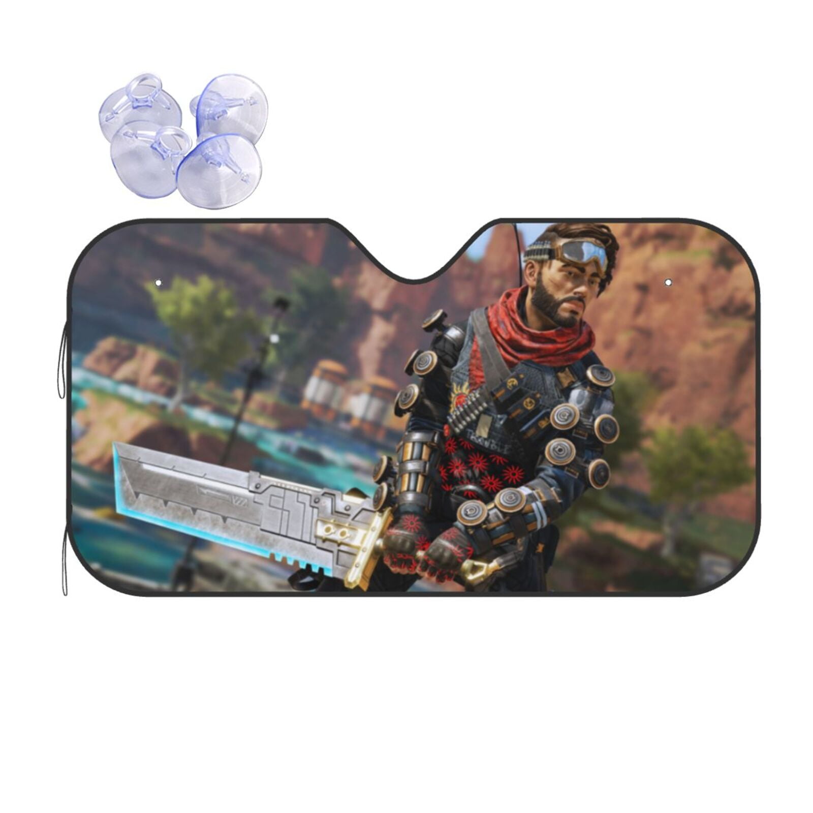Apex Legends Car Windshield Sun Shade Front Window Shade Foldable Uv ...