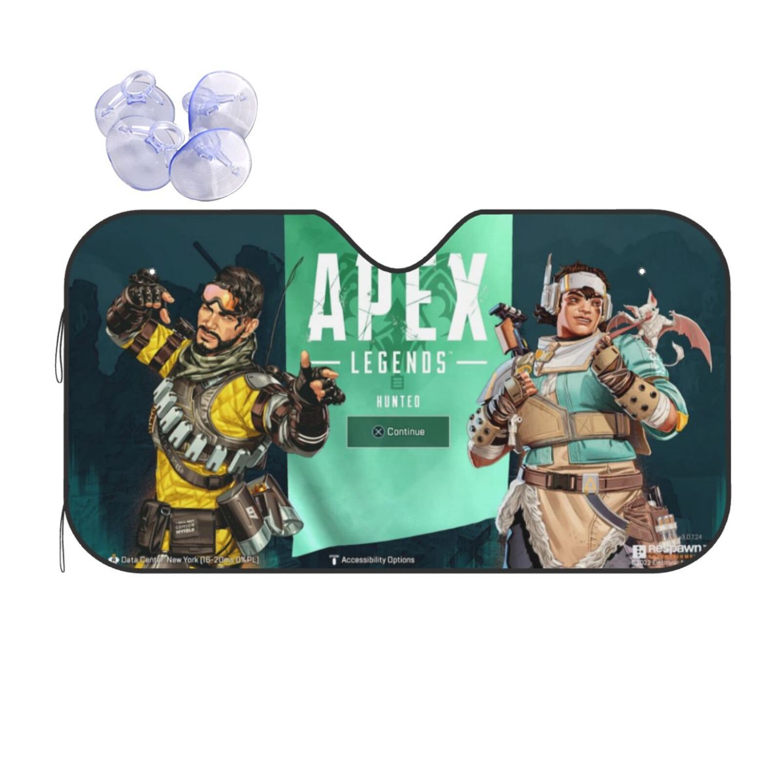 Apex Legends Car Windshield Sun Shade Front Window Shade Foldable Uv ...