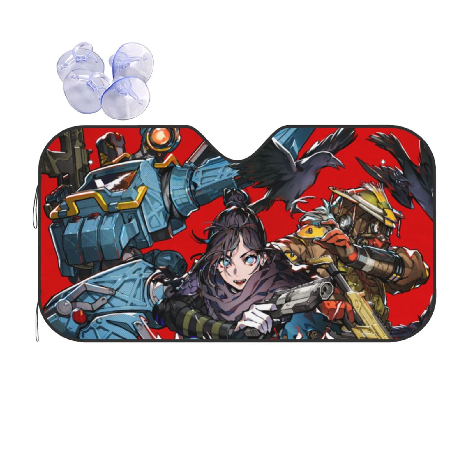 Apex Legends Car Windshield Sun Shade Front Window Shade Foldable Uv ...