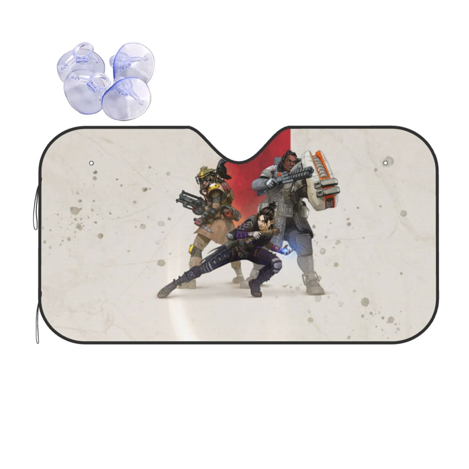 Apex Legends Car Windshield Sun Shade Front Window Shade Foldable Uv ...