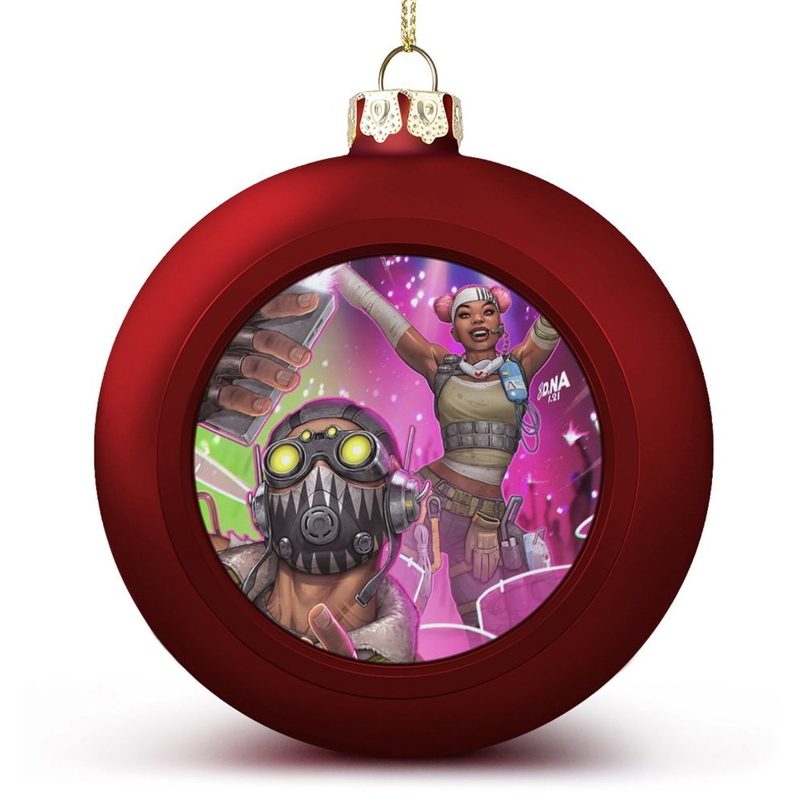 Apex Legends Christmas Balls Decorative Matte Xmas Ornaments Christmas ...