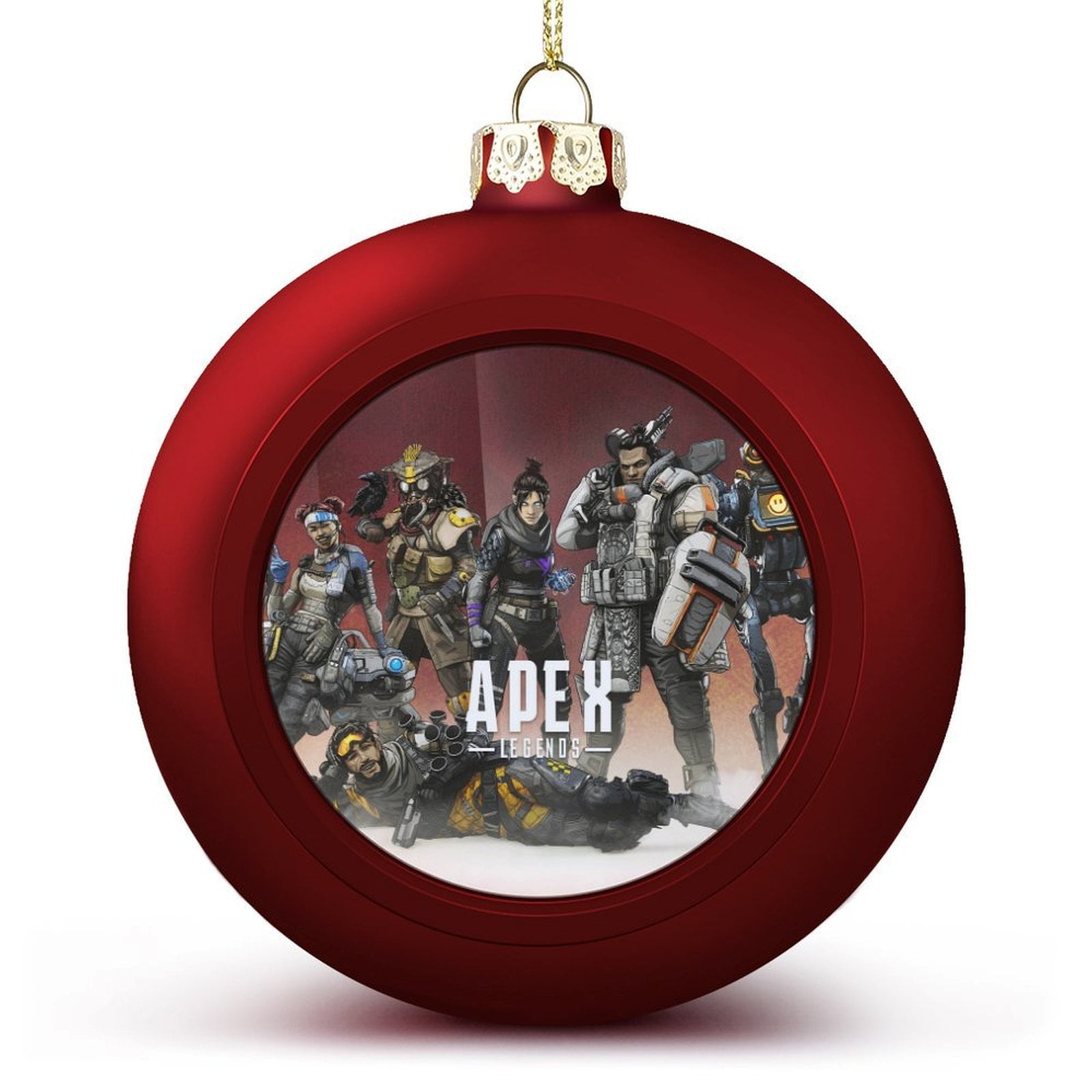 Apex Legends Christmas Balls Decorative Matte Xmas Ornaments Christmas ...