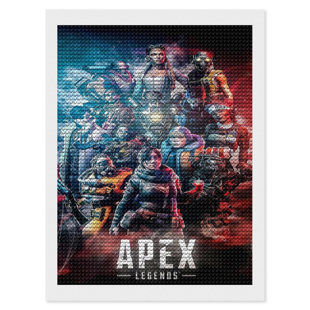 Apex Legends Diamond Art Kits for Adults 5D Diamond Art Kit Paint by ...