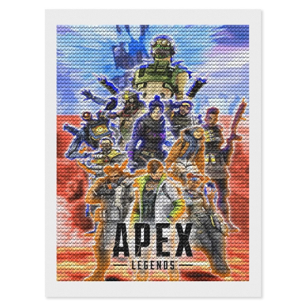 Apex Legends Diamond Art Kits for Adults 5D Diamond Art Kit Paint by ...