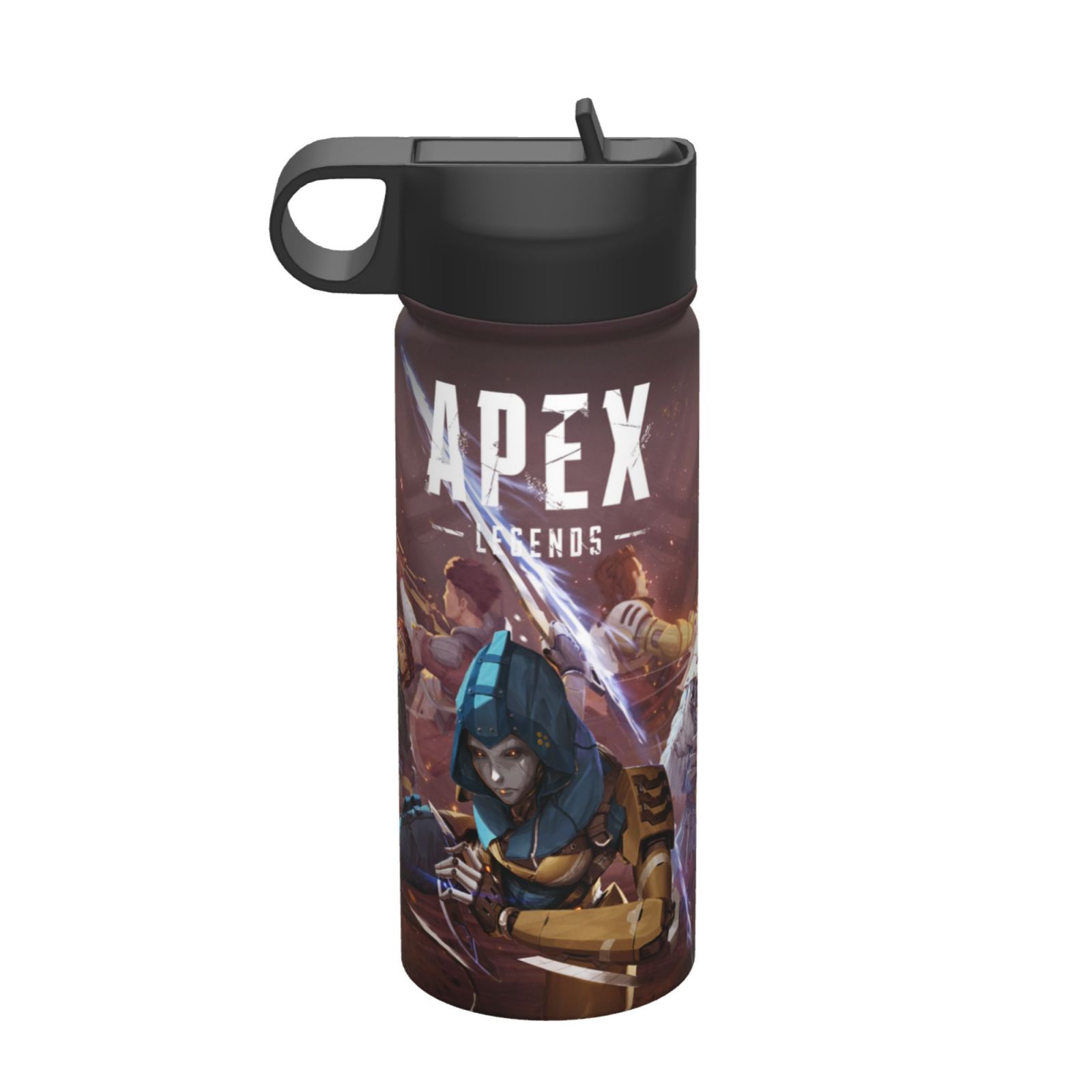 Apex Legen-d Insulated Water Bottle with Straw Stainless Steel Vacuum ...