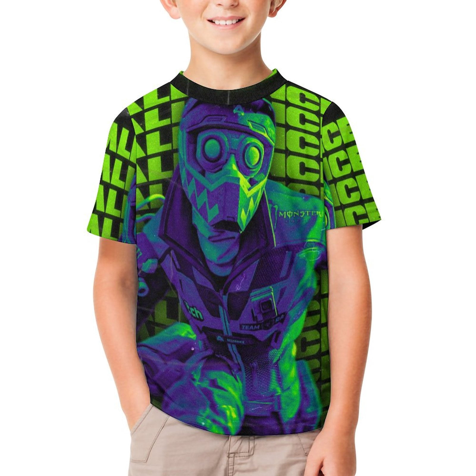 Apex Legends Kids Short Sleeve Tee Shirt Novelty Crewneck T-Shirts ...