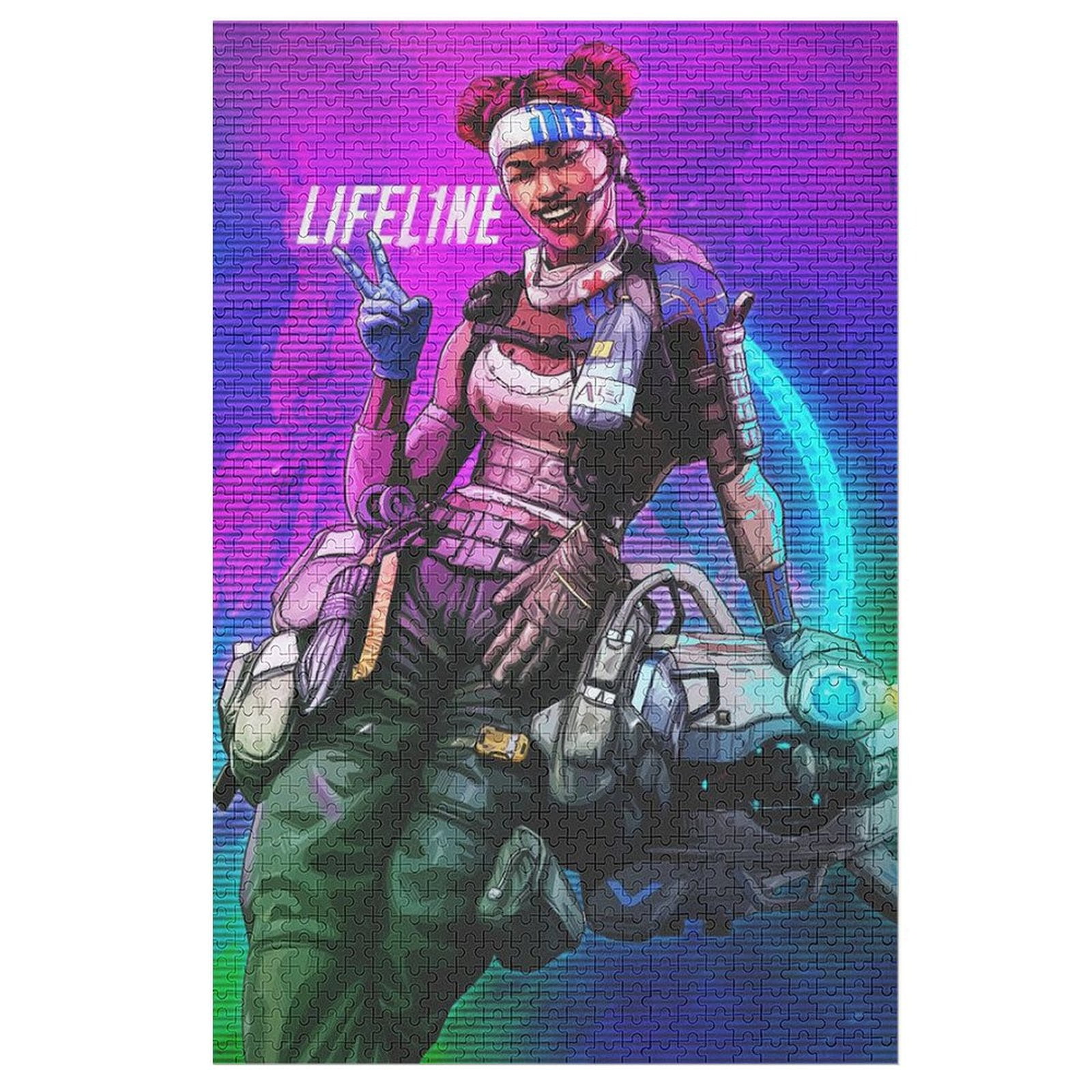 Apex Legends Lifeline Jigsaw Puzzle, Wood Puzzles Adult, 1000 PCS ...