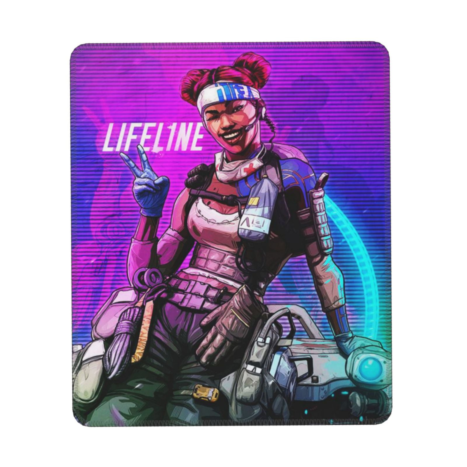 Apex Legends Lifeline Mouse Pad 7 X 8.6 In Non-Slip Keyboard Mat Rubber ...