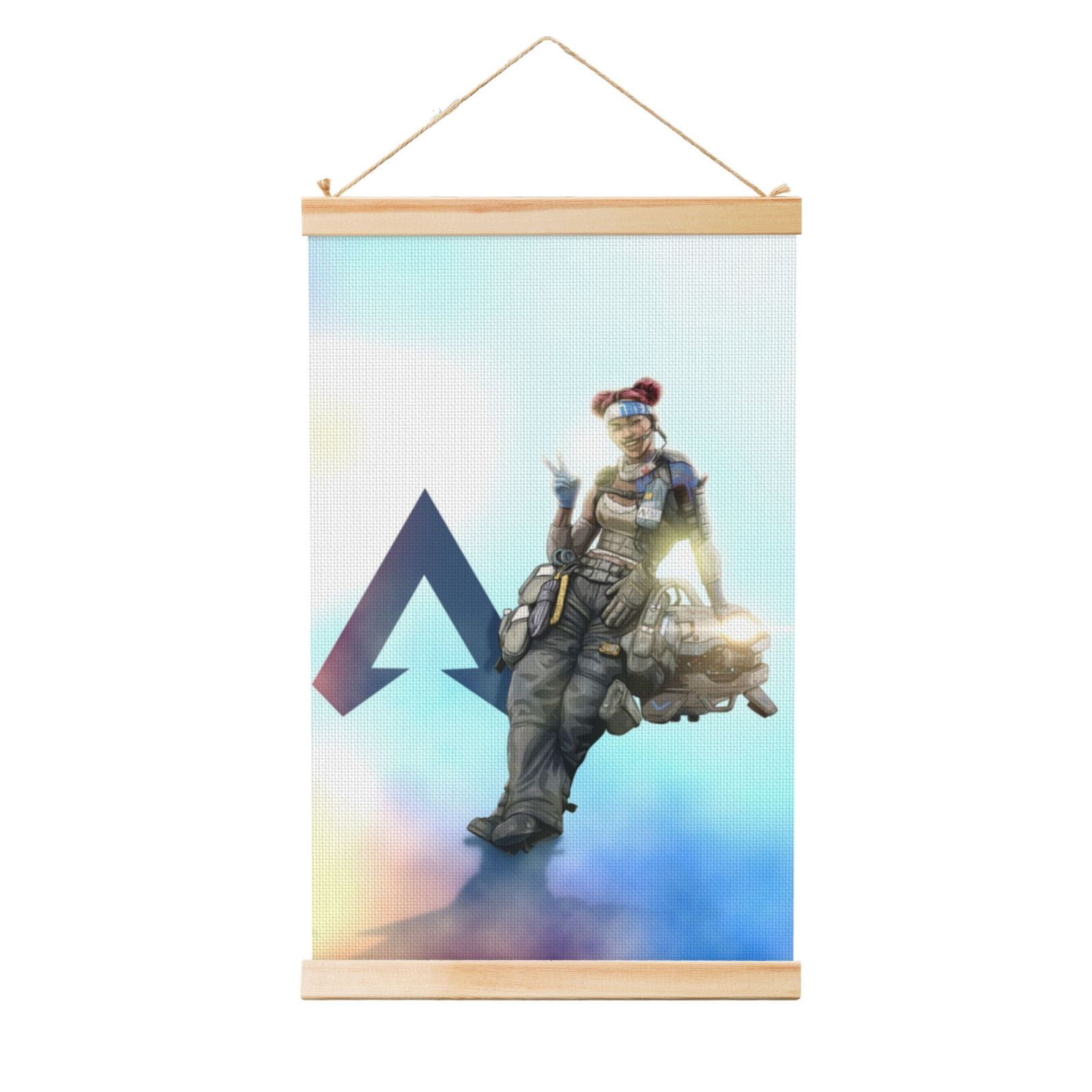 Apex Legends Lifeline Wooden Shaft Hanging Poster Home Decor Poster ...