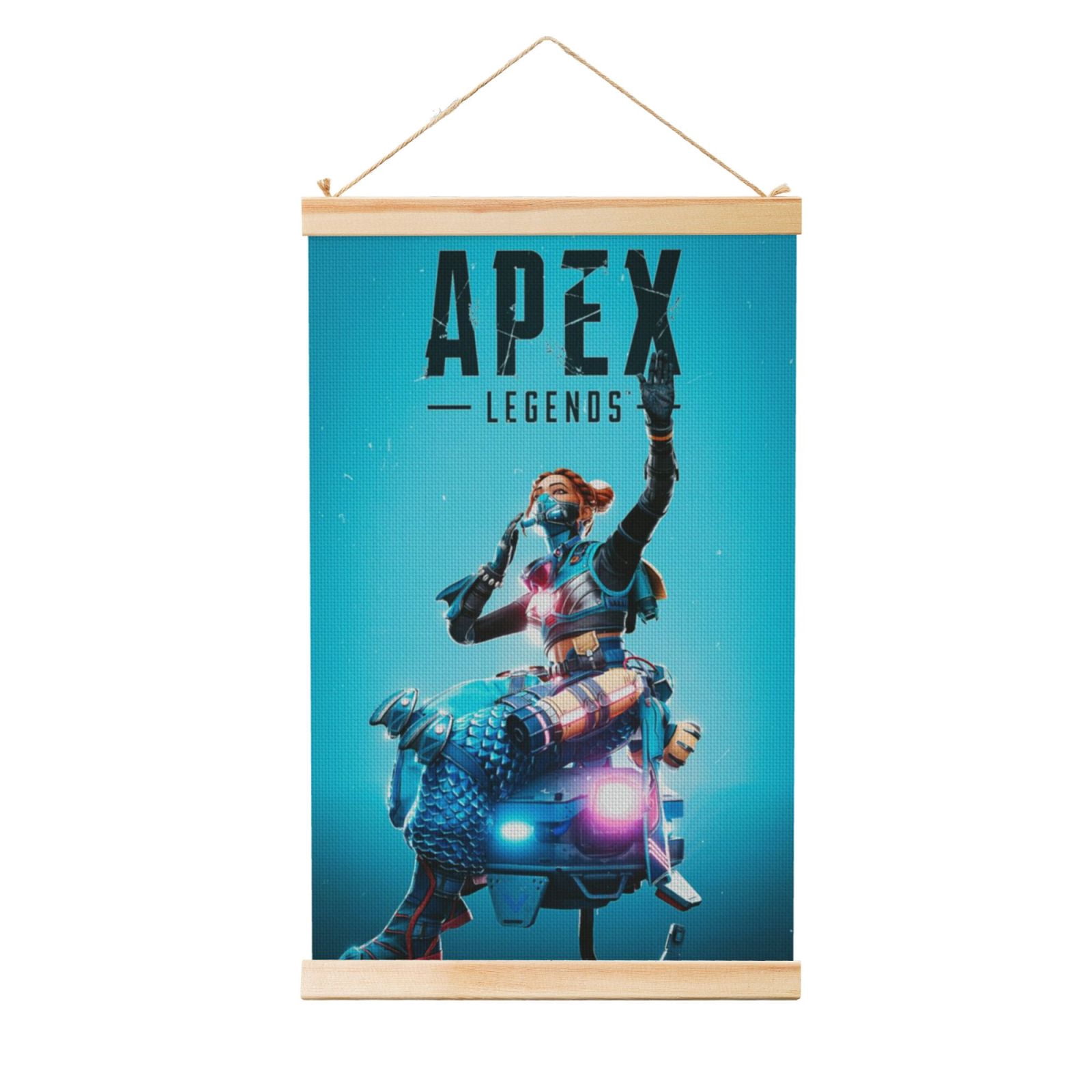 Apex Legends Lifeline Wooden Shaft Hanging Poster Home Decor Poster ...