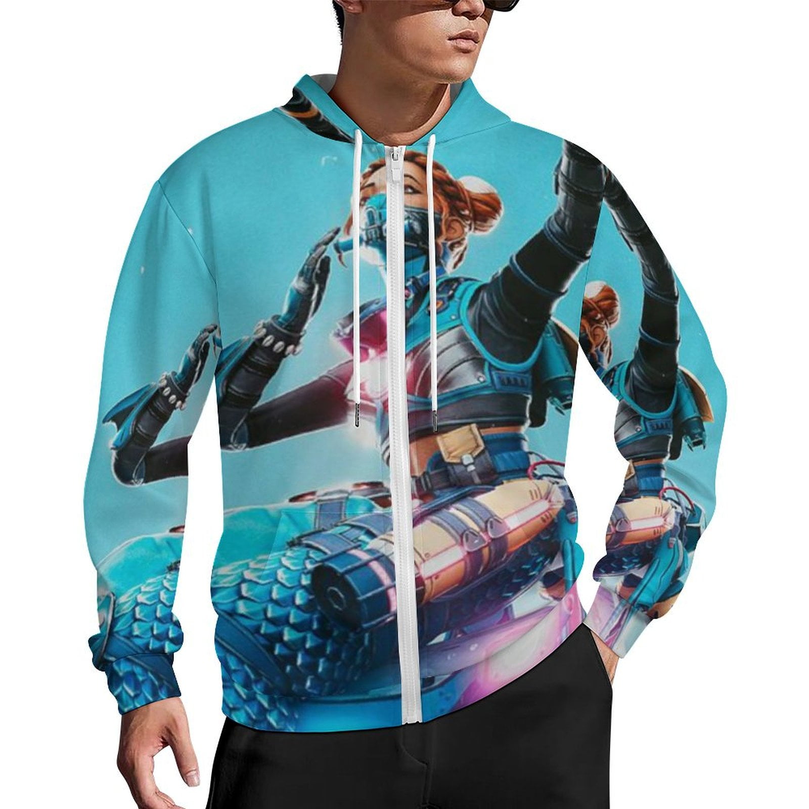 Apex Legends Lifeline Zip Up Hoodies Unisex Realistic 3D Print ...
