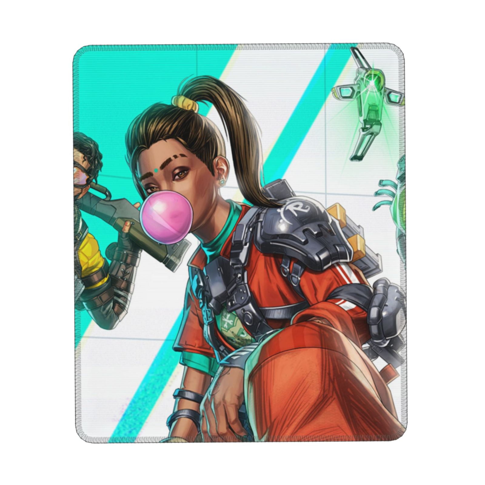 Apex Legends Mouse Pad 7.9 X 9.5 In Non-Slip Keyboard Mat Rubber Base ...