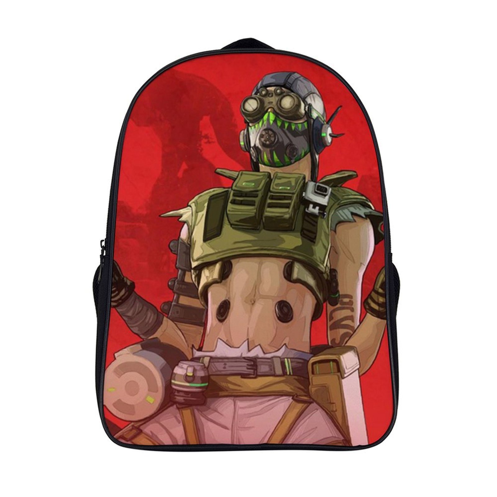 Apex Legends Octane 16 Inch Backpack with 2 Compartment, Large Capacity ...