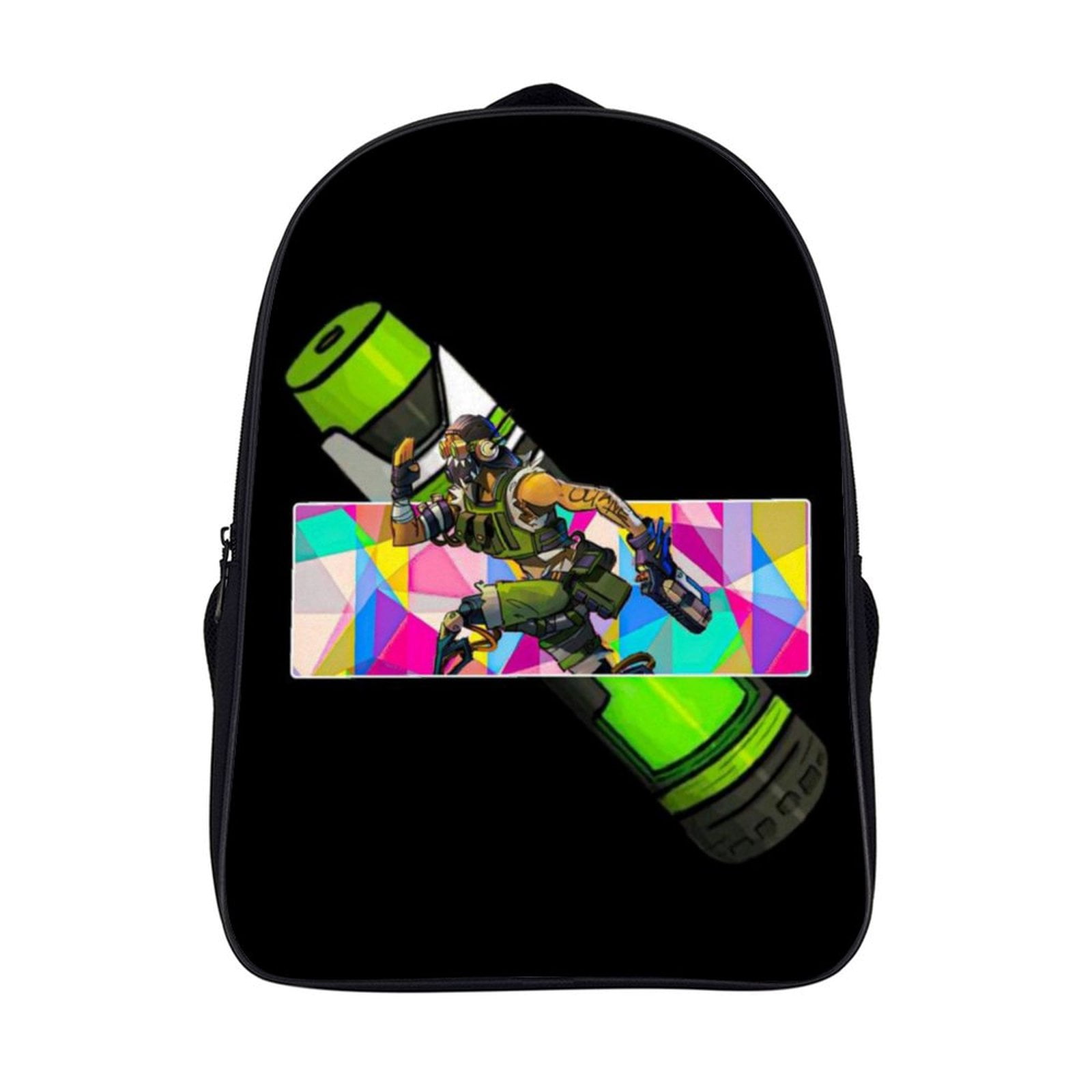 Apex Legends Octane 16 Inch Backpack with 2 Compartment, Large Capacity ...
