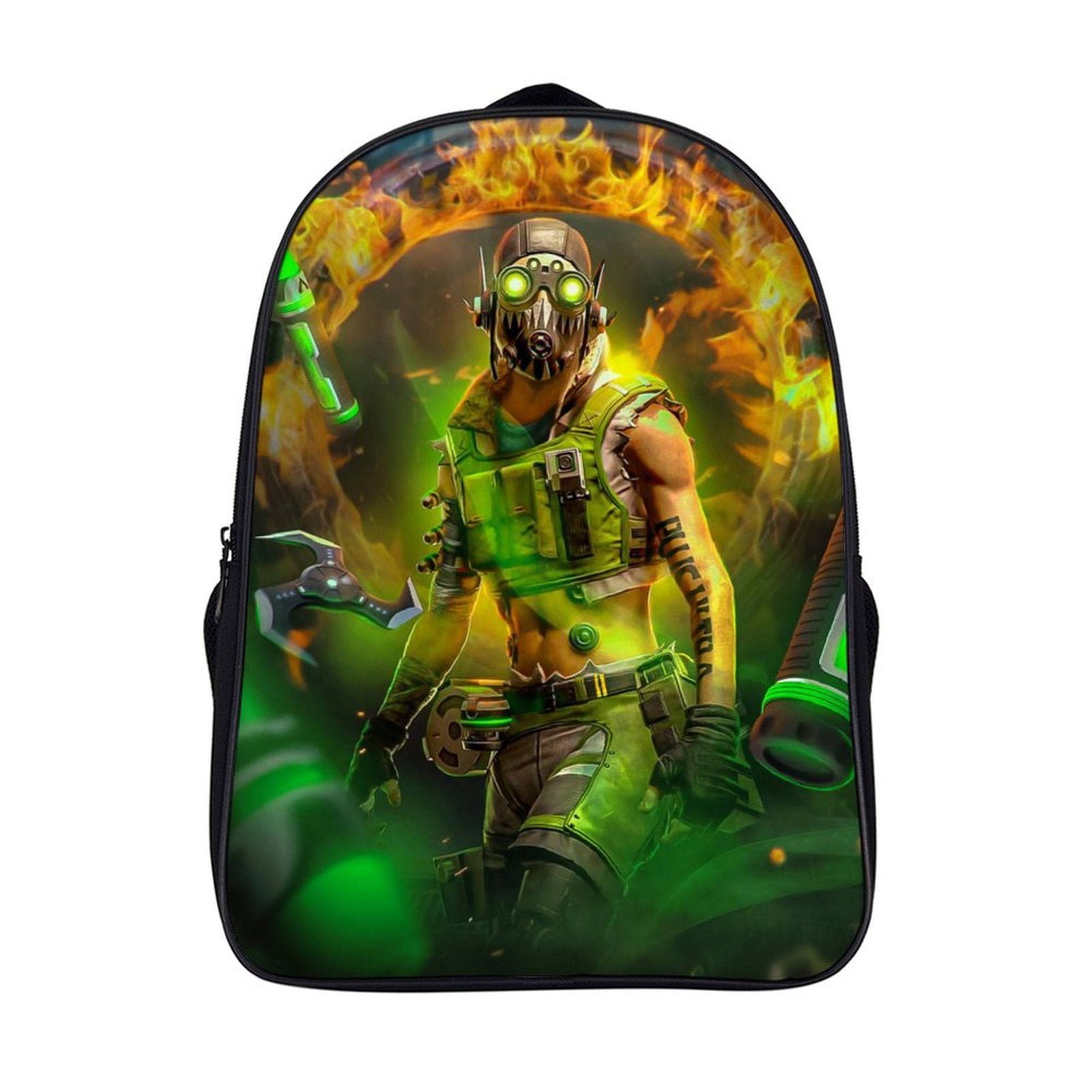 Apex Legends Octane 16 Inch Backpack with 2 Compartment, Large Capacity ...