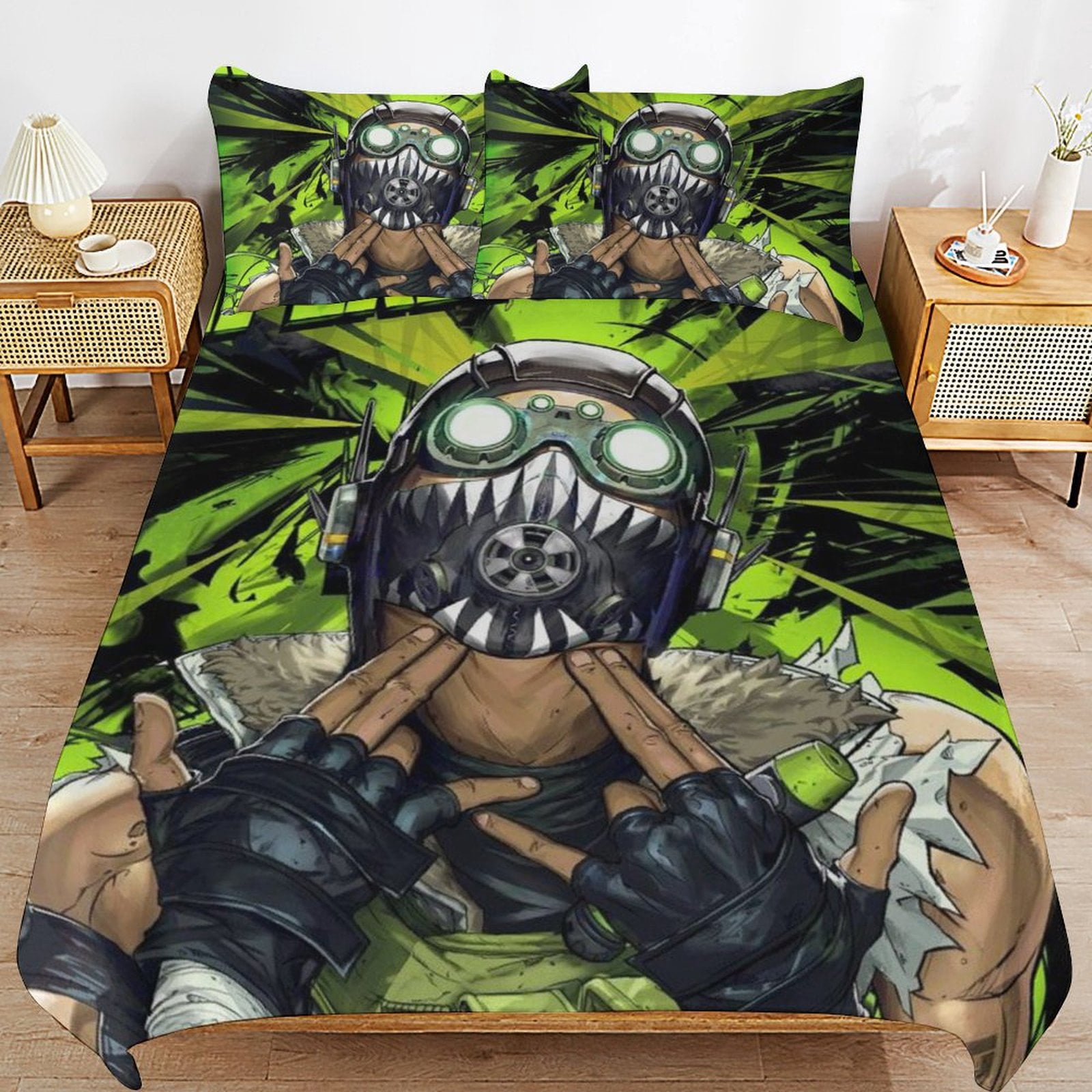 Apex Legends Octane 3 Pieces Bedding Set 3D Printed Lightweight Bed ...