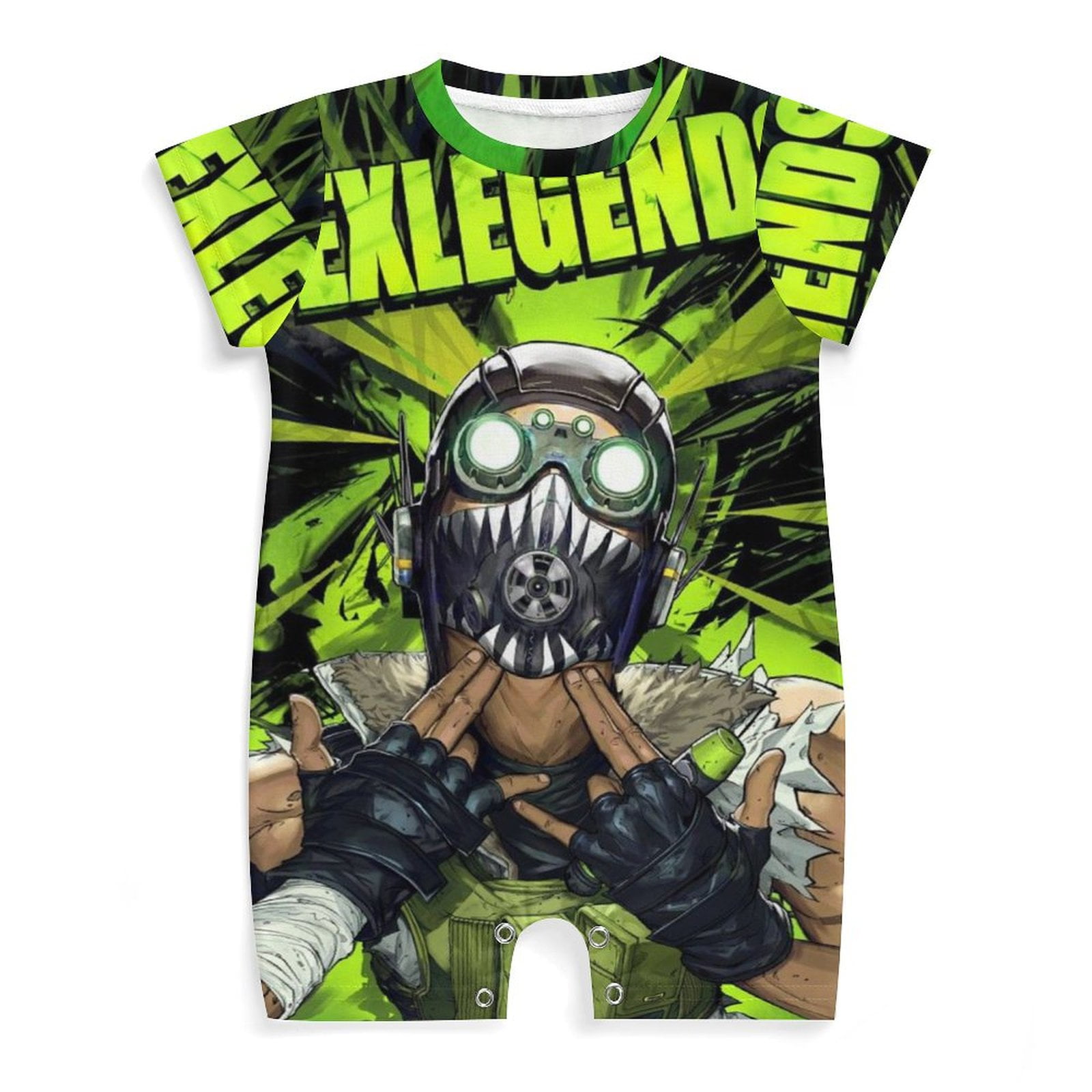 Apex Legends Octane Baby Romper Short Sleeve Bodysuits Soft Rompers ...