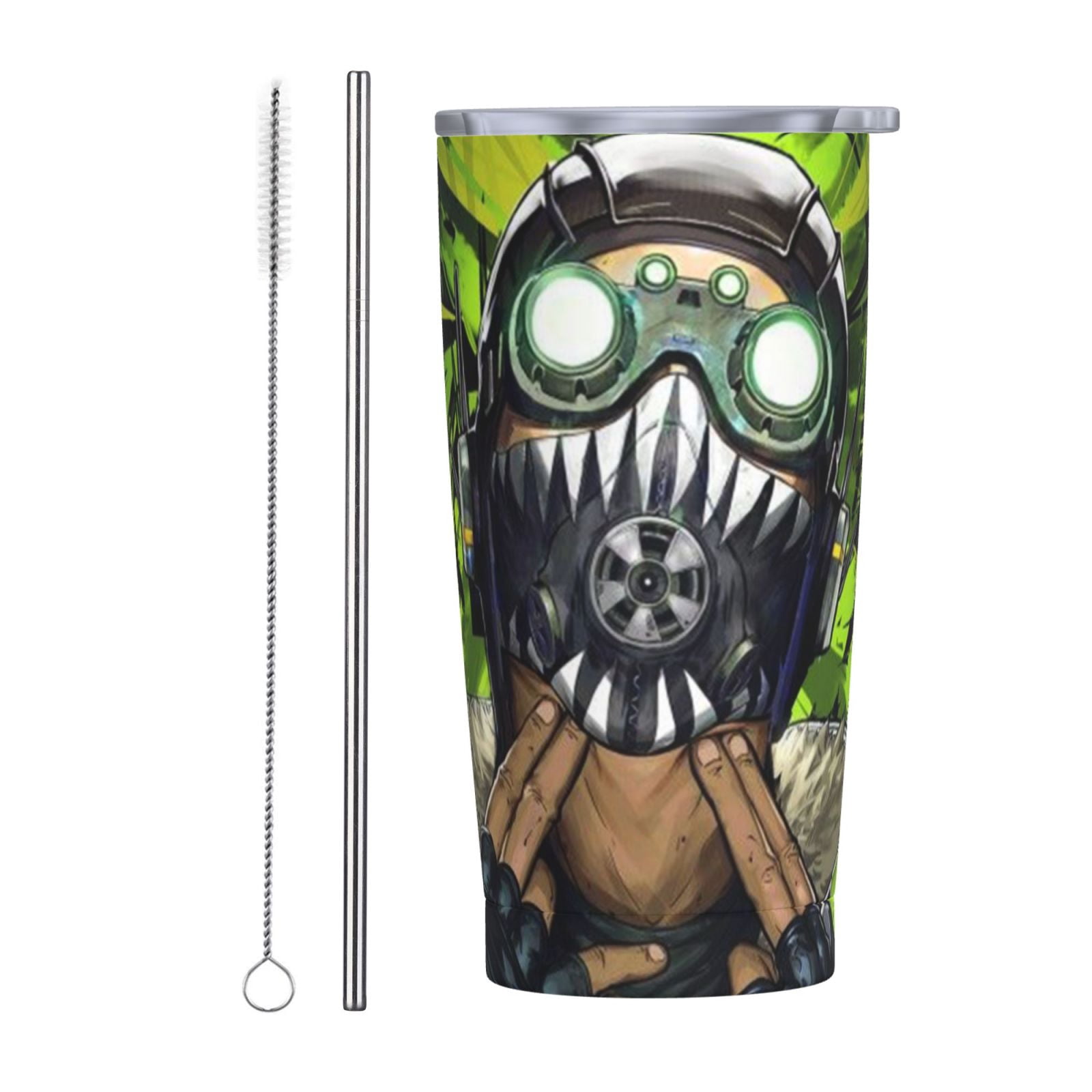 Apex Legends Octane Car Cup With Straw 20oz Stainless Steel Tumbler ...