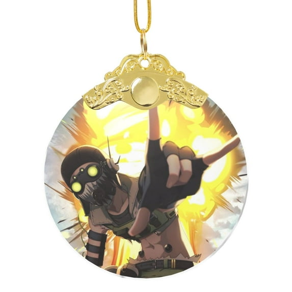 Apex Legends Octane Glass Round Pendant Christmas Decoration Ornament ...