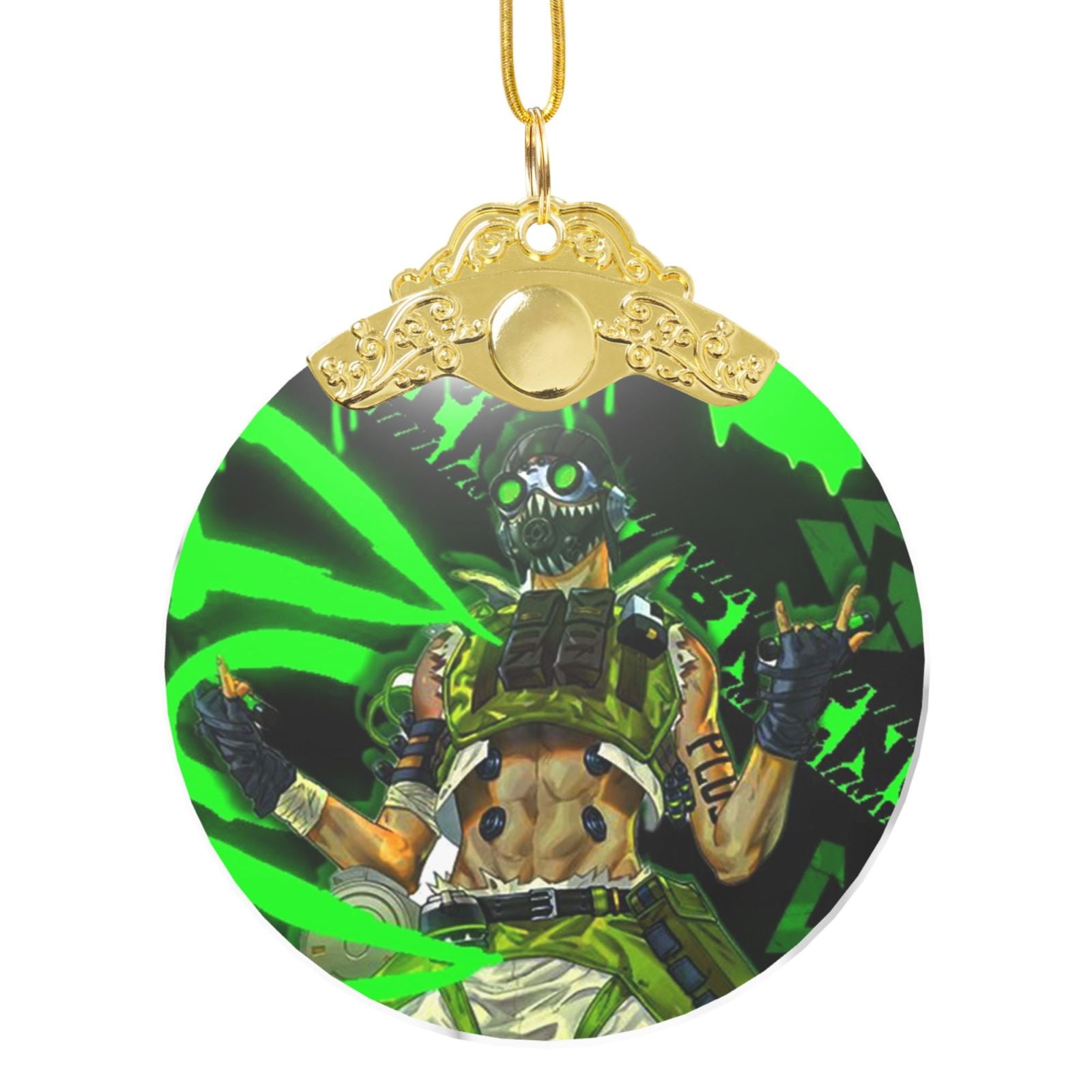 Apex Legends Octane Glass Round Pendant Christmas Decoration Ornament ...