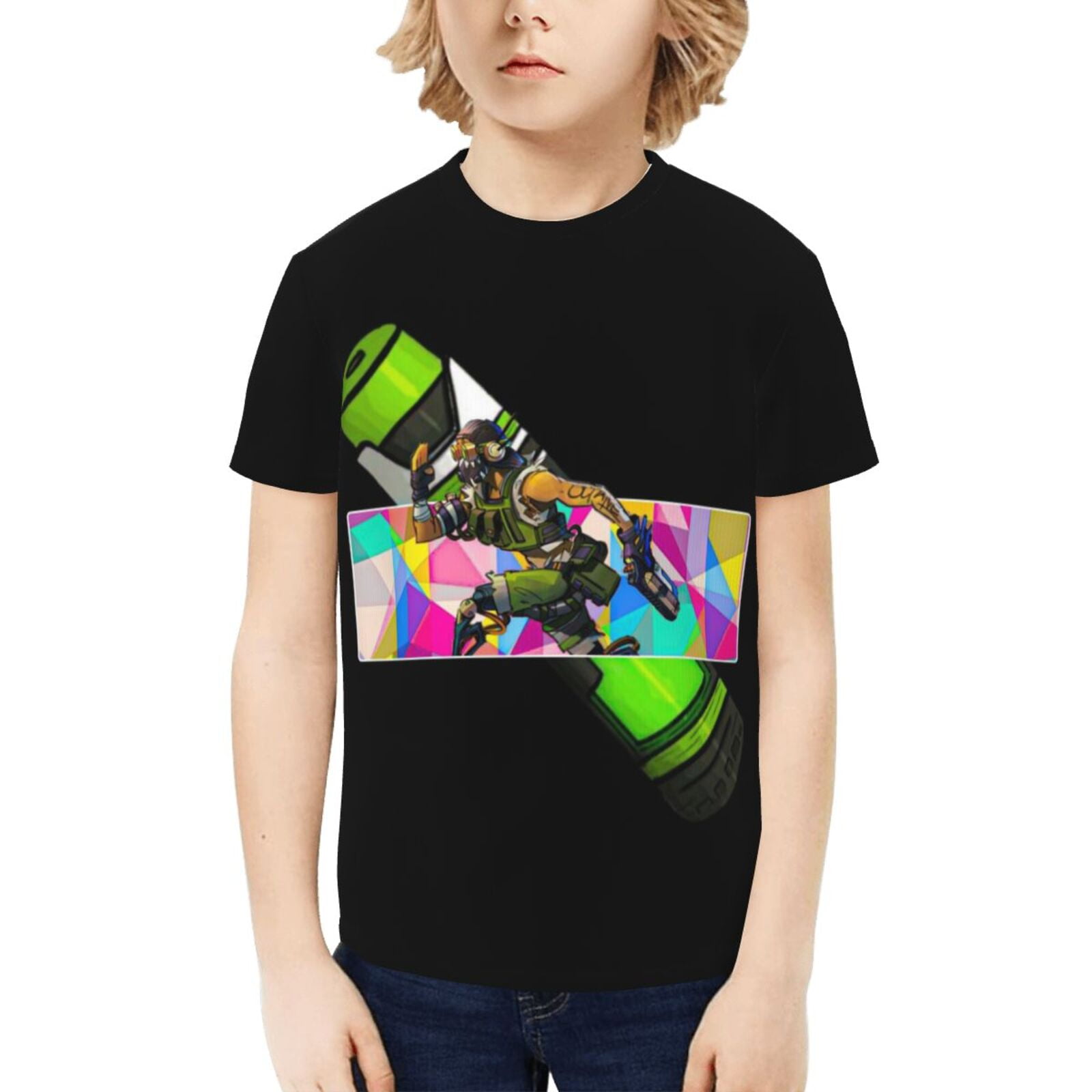 Apex Legends Octane Kids' Short Sleeve T-Shirt Print Tee Shirts For ...