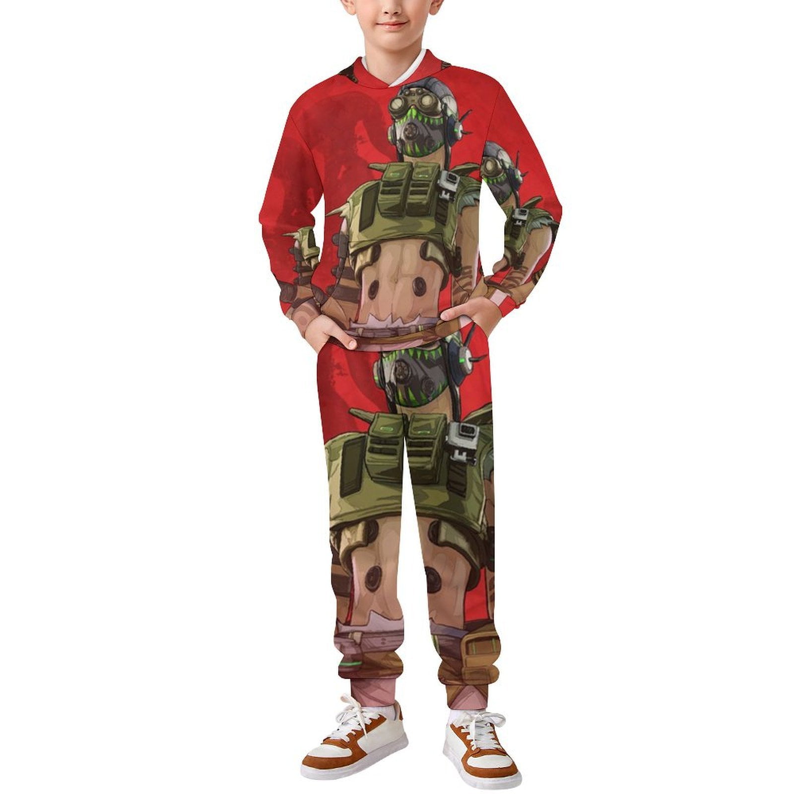 Apex Legends Octane Kids' Sweatshirt & Pants Set 2 Pcs Tracksuit Outfit ...