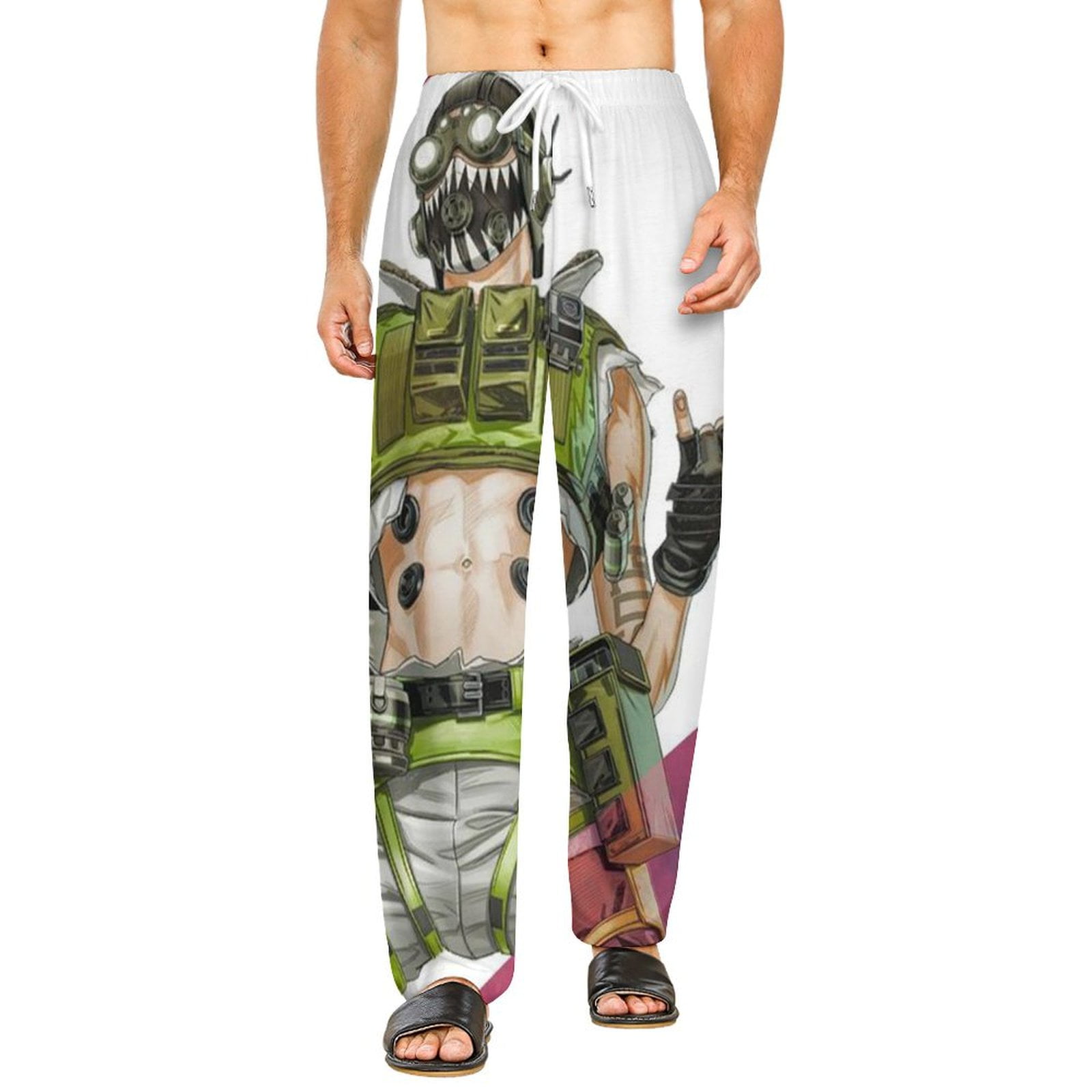 Apex Legends Octane Pajamas Pants 3D Printing Wide Leg PJ Pant ...