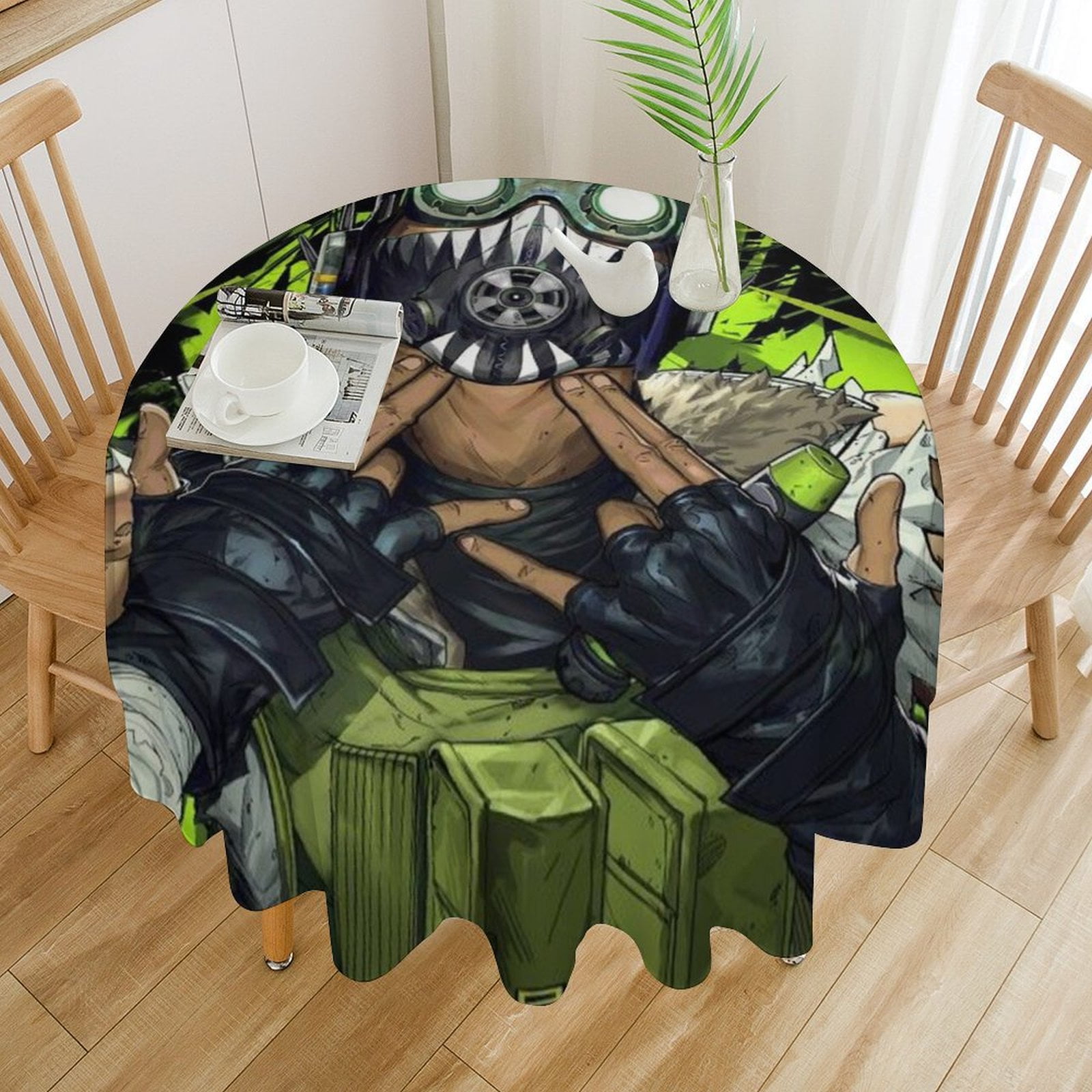 Apex Legends Octane Round Tablecloth Print Decorative Table Cover ...