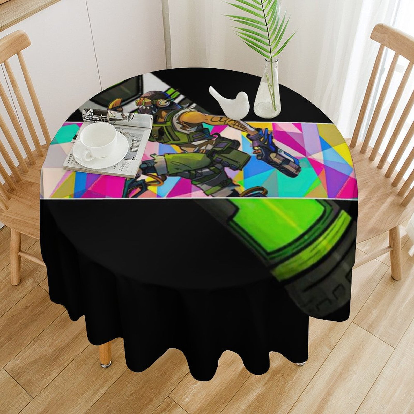 Apex Legends Octane Round Tablecloth Print Decorative Table Cover ...