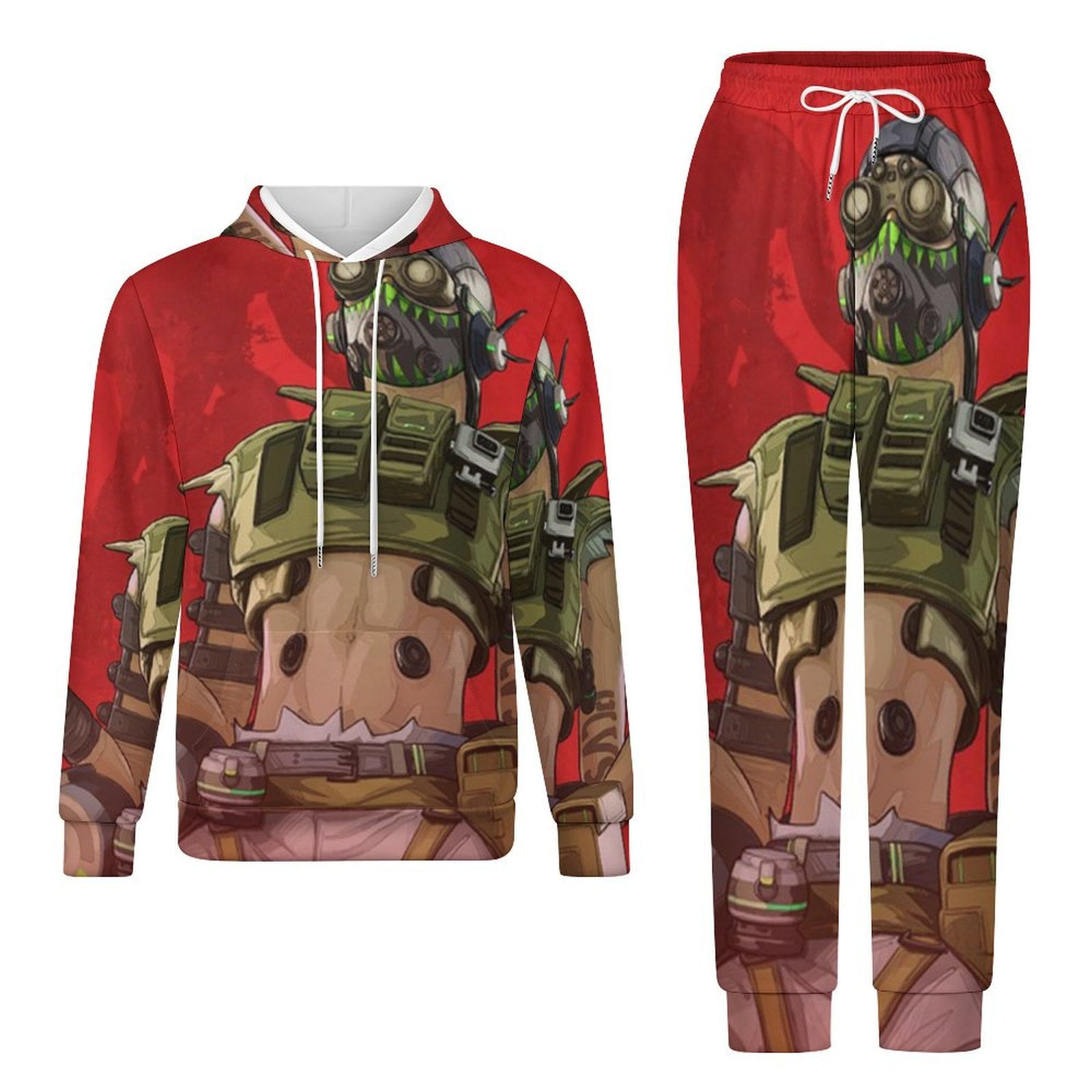 Apex Legends Octane Unisex Adult Sweatsuits Hoodie & Sweatpants Long ...
