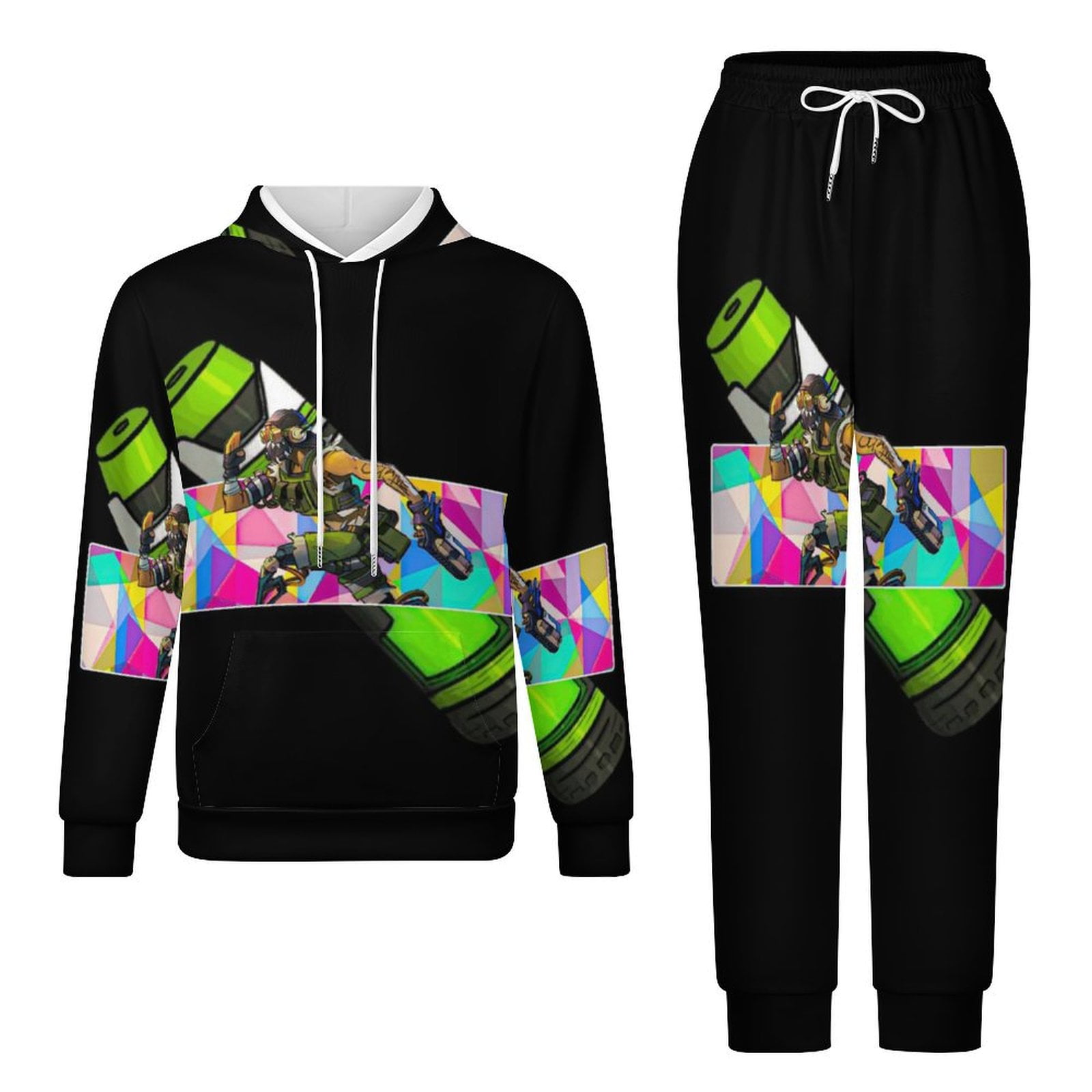 Apex Legends Octane Unisex Adult Sweatsuits Hoodie & Sweatpants Long ...