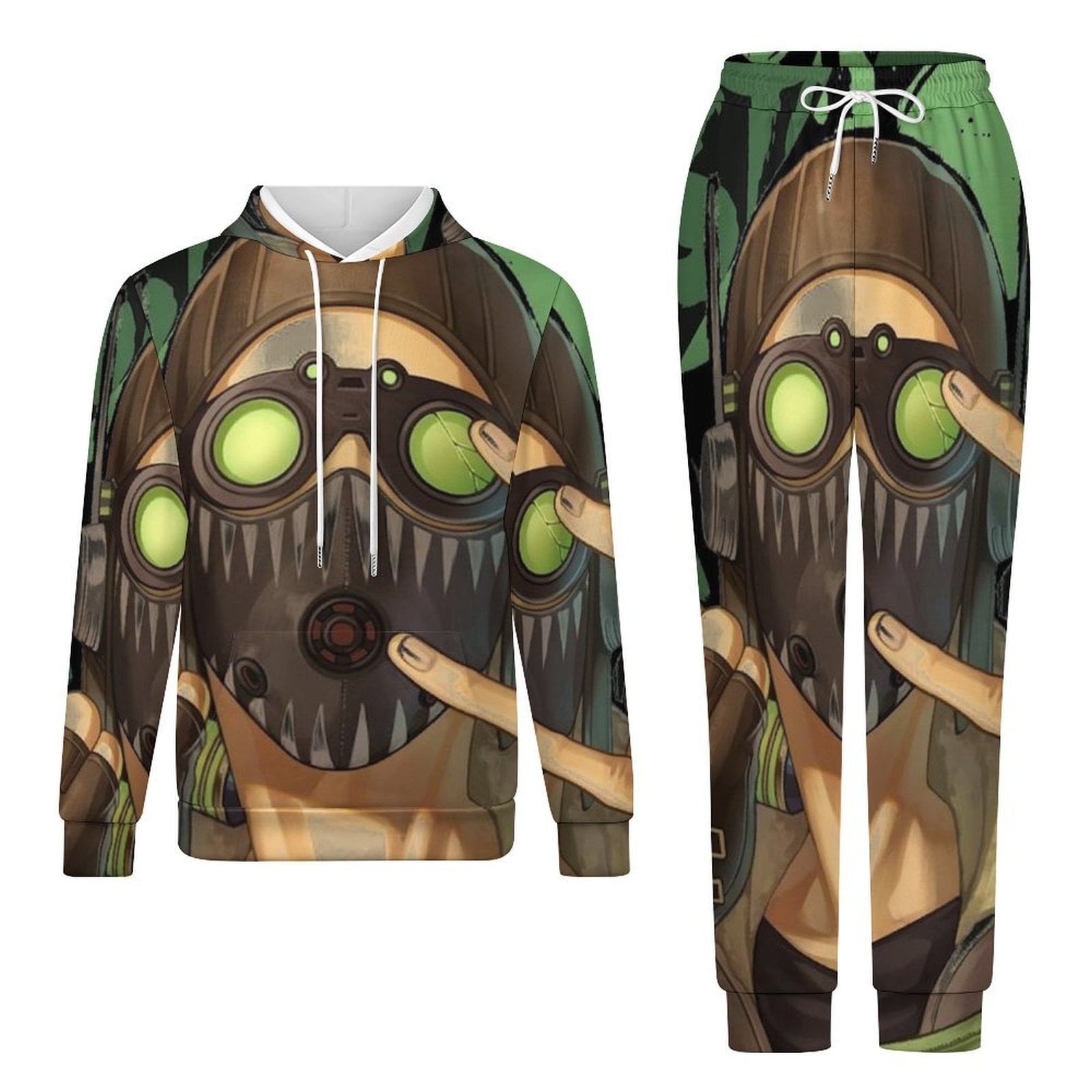 Apex Legends Octane Unisex Adult Sweatsuits Hoodie & Sweatpants Long ...