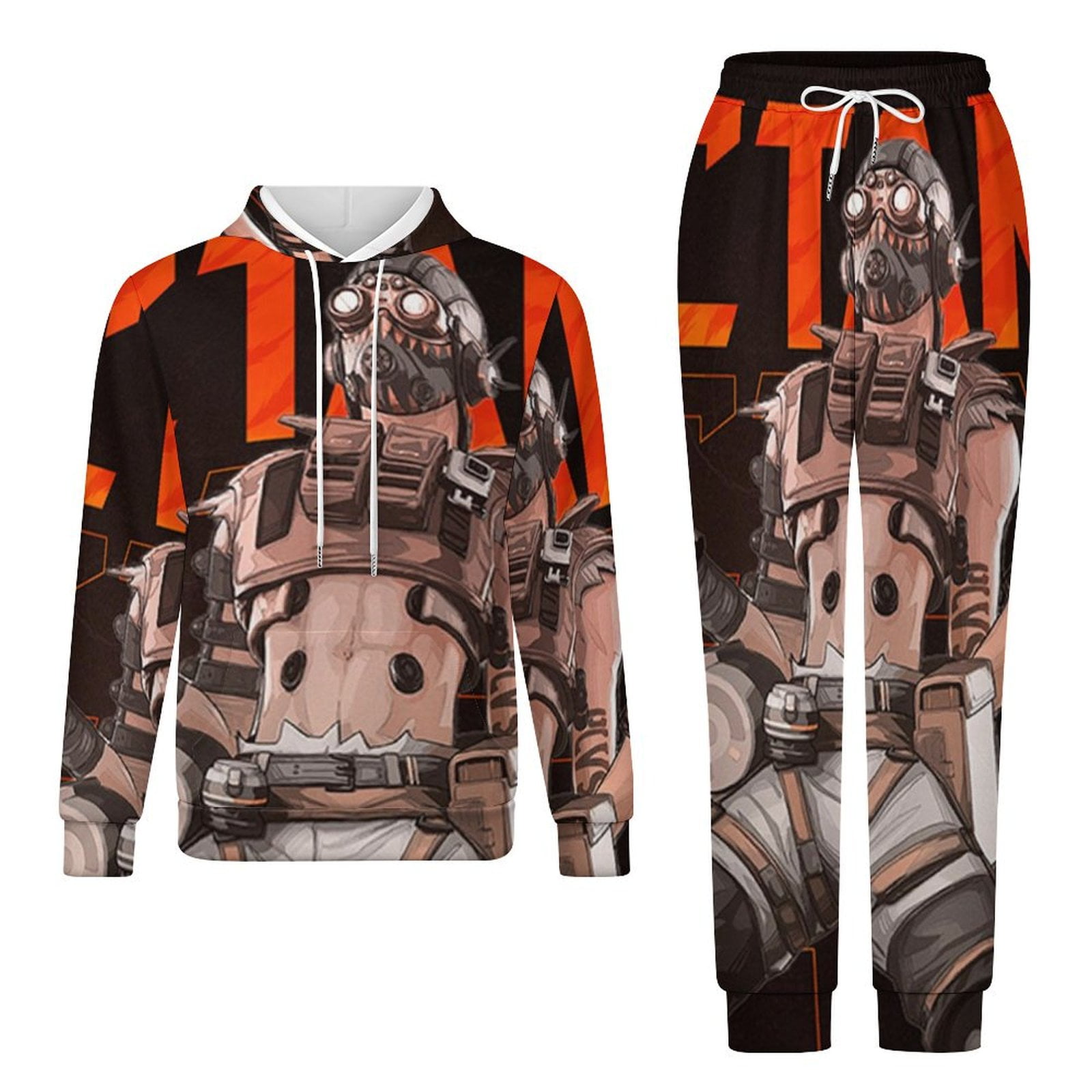Apex Legends Octane Unisex Adult Sweatsuits Hoodie & Sweatpants Long ...