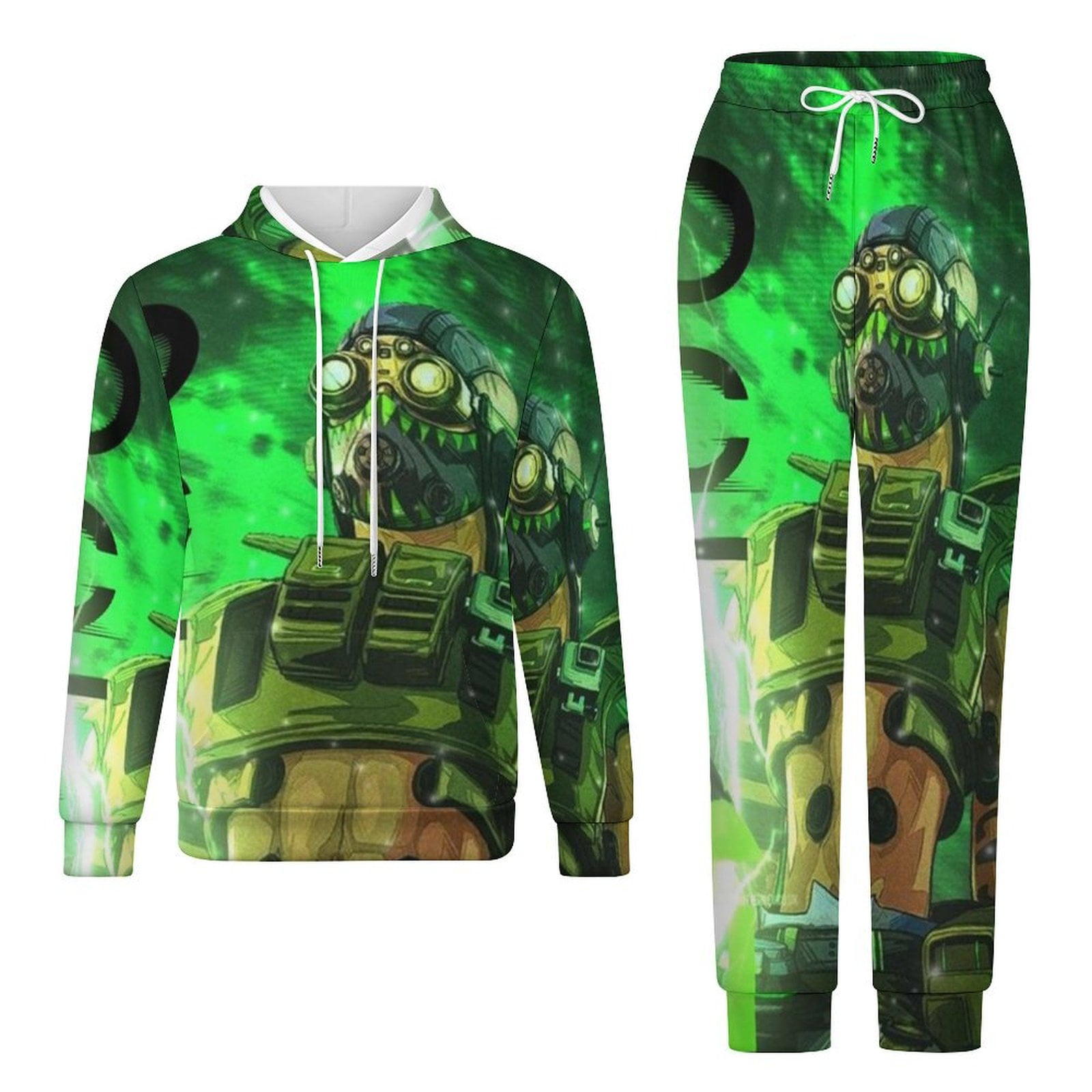 Apex Legends Octane Unisex Adult Sweatsuits Hoodie & Sweatpants Long ...