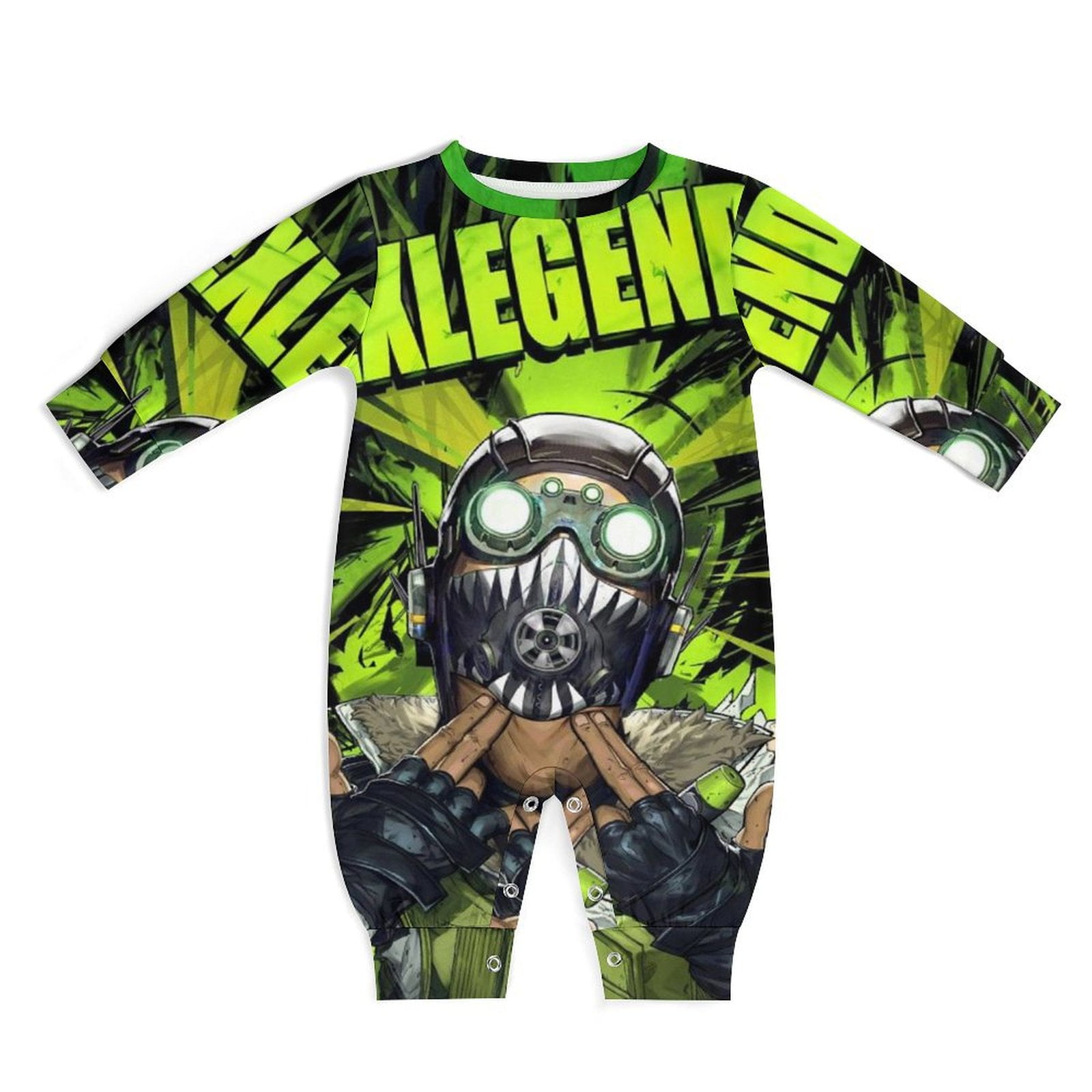 Apex Legends Octane Unisex Baby Boy Girl Rompers Long Sleeve Infant ...