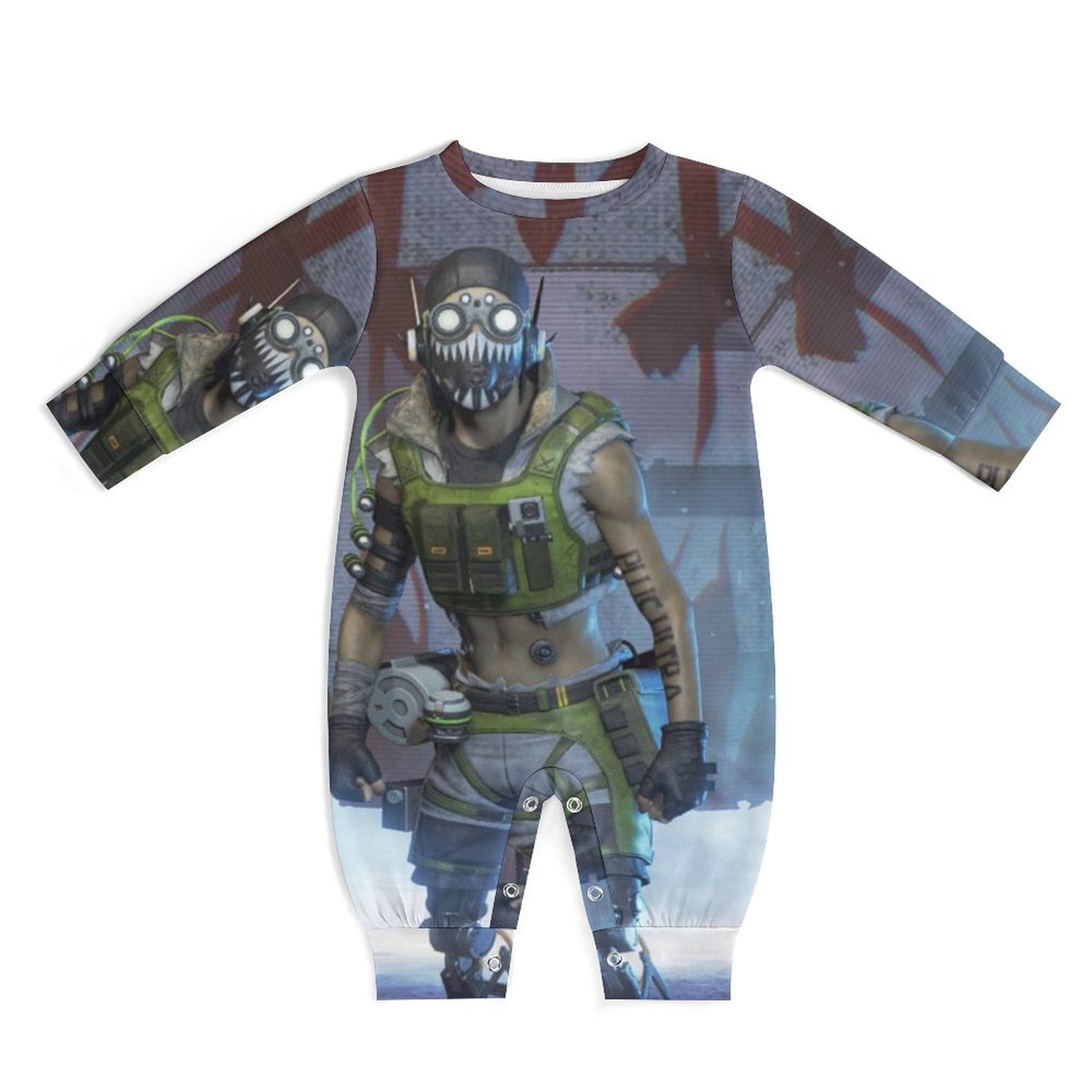 Apex Legends Octane Unisex Baby Boy Girl Rompers Long Sleeve Infant ...