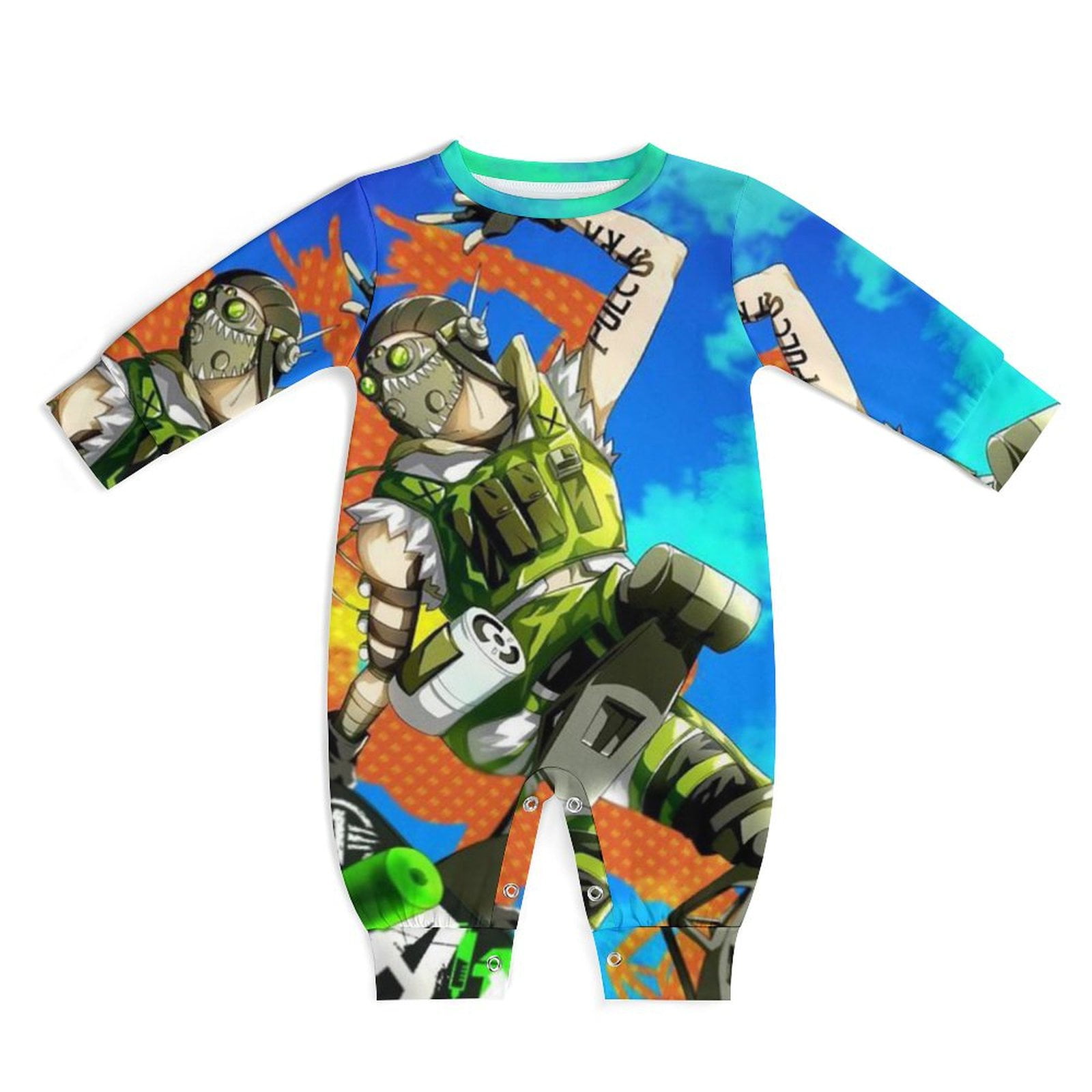 Apex Legends Octane Unisex Baby Boy Girl Rompers Long Sleeve Infant ...