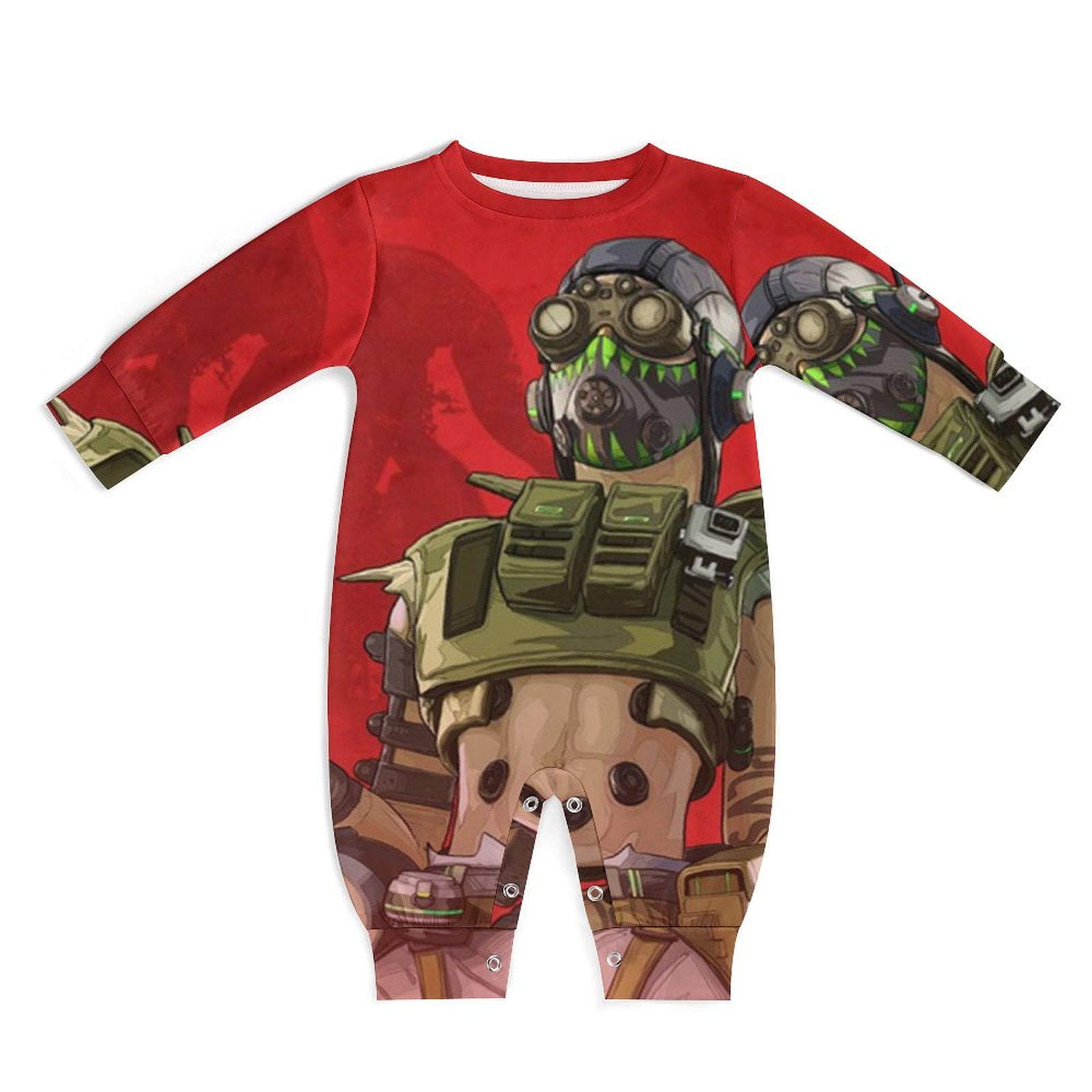 Apex Legends Octane Unisex Baby Boy Girl Rompers Long Sleeve Infant ...