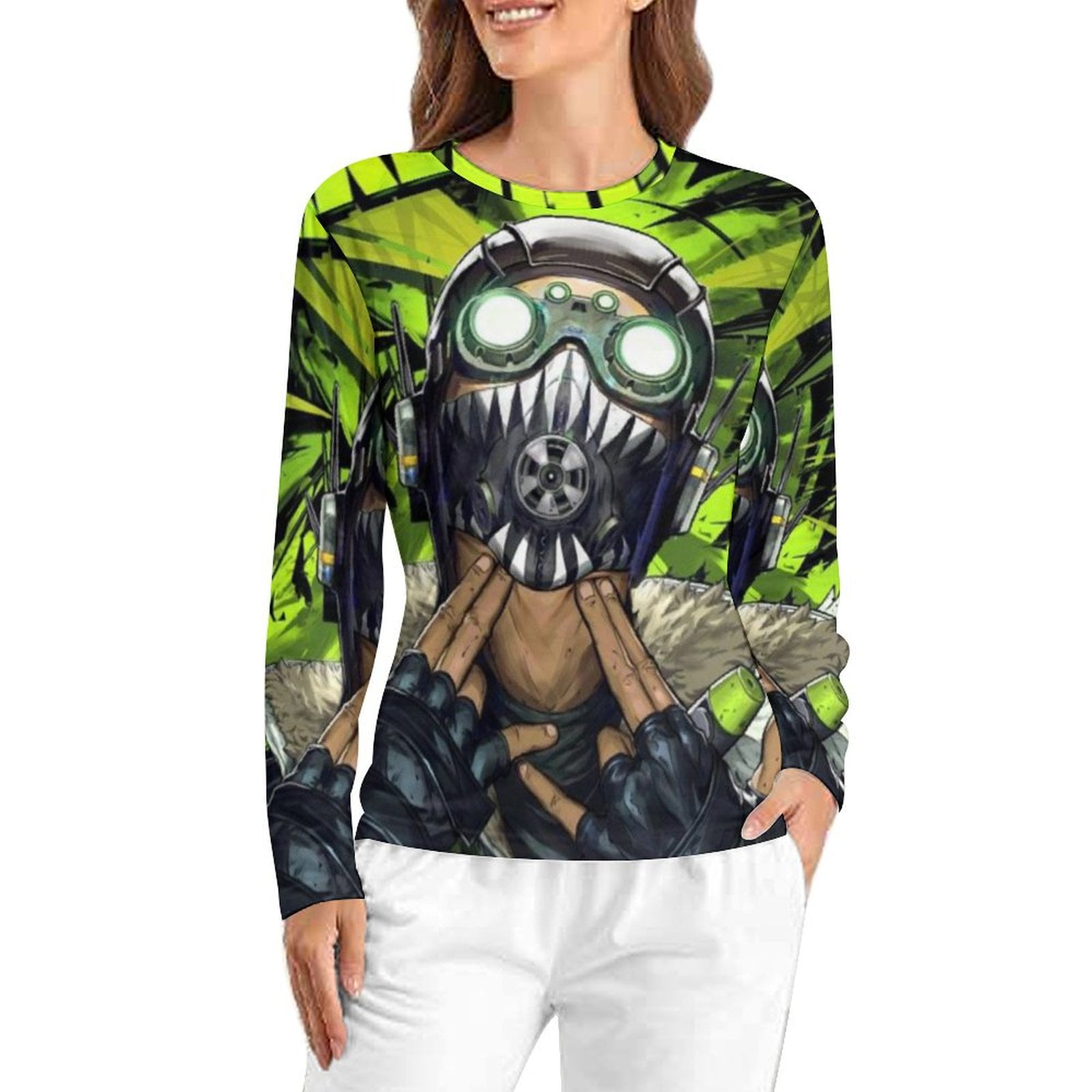 Apex Legends Octane Women's Pajama Top 3D Digital Print Sleepwear ...