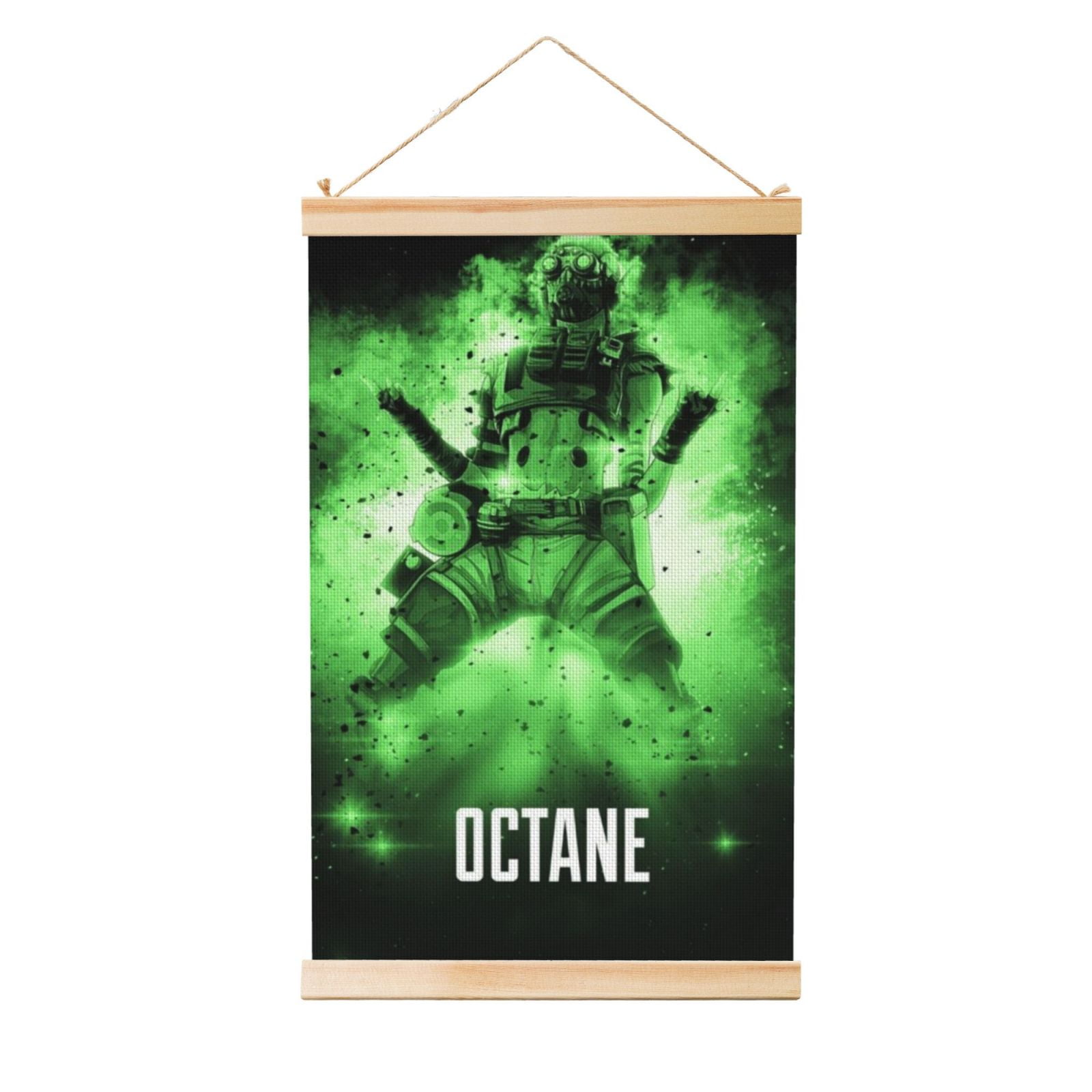 Apex Legends Octane Wooden Shaft Hanging Poster Home Decor Poster Wall ...