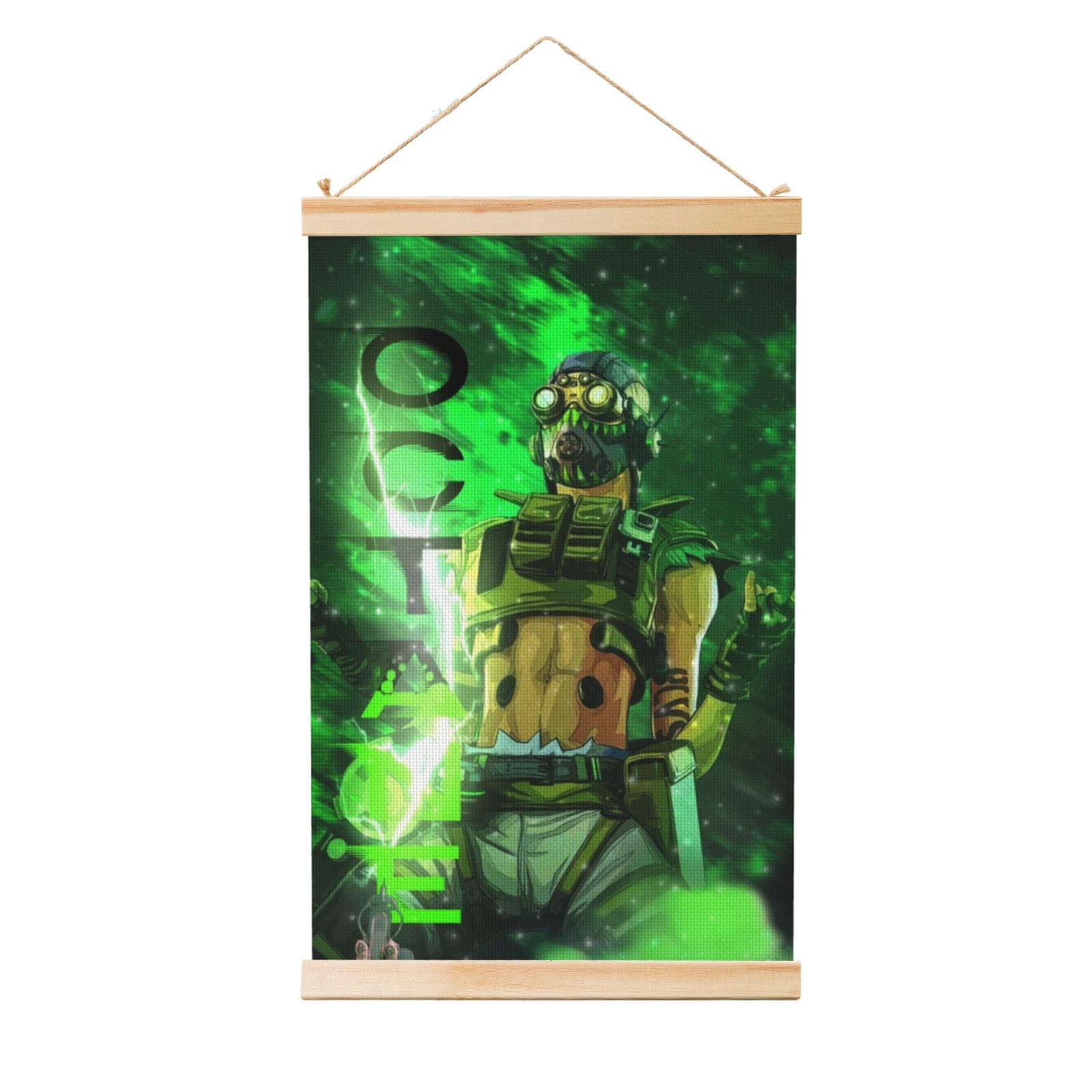 Apex Legends Octane Wooden Shaft Hanging Poster Home Decor Poster Wall ...