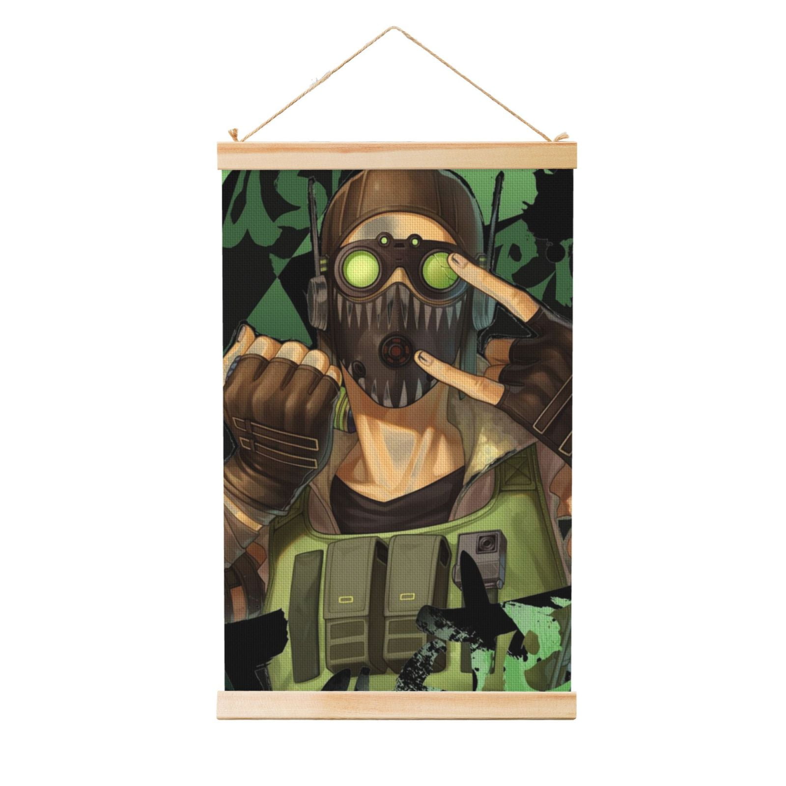 Apex Legends Octane Wooden Shaft Hanging Poster Home Decor Poster Wall ...