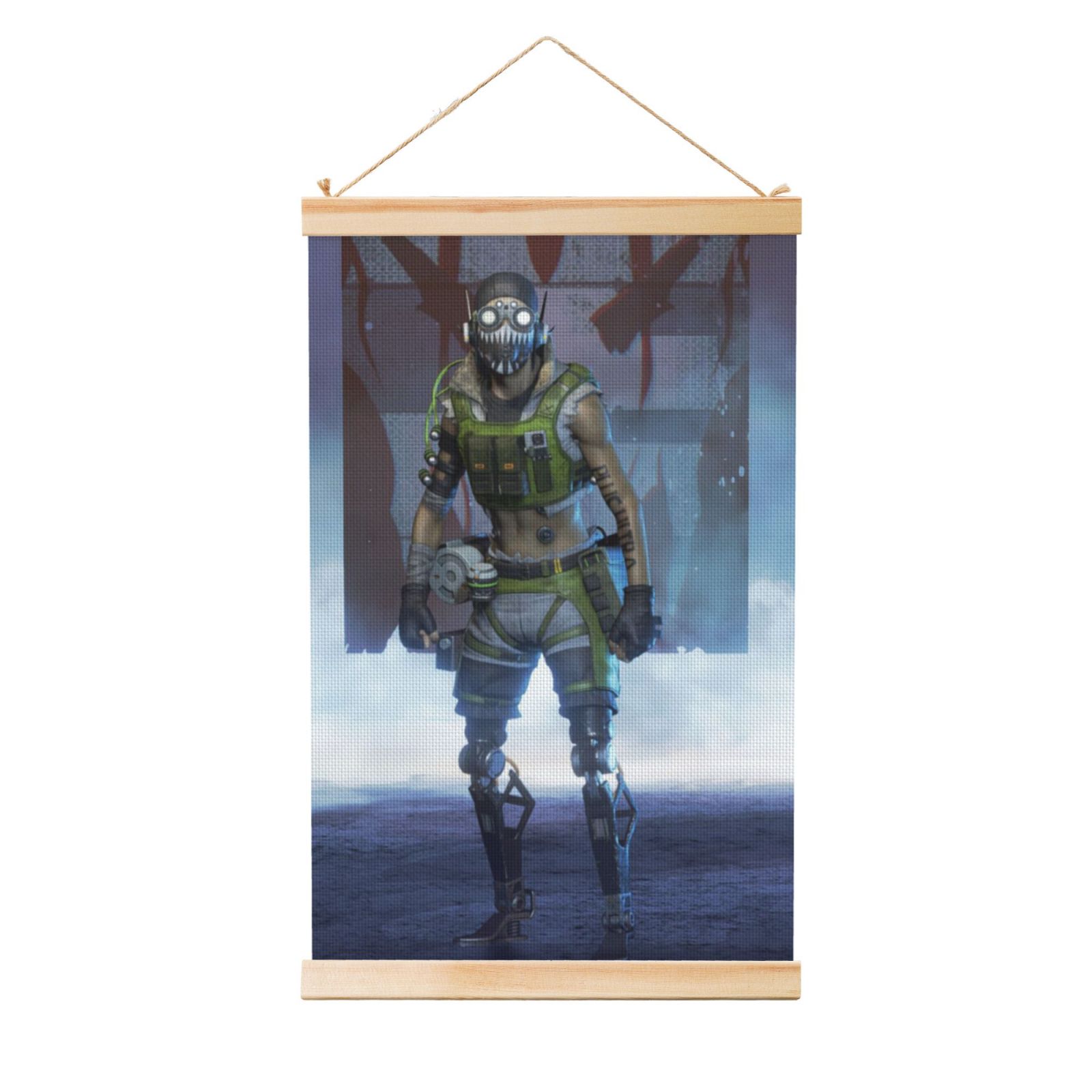 Apex Legends Octane Wooden Shaft Hanging Poster Home Decor Poster Wall ...