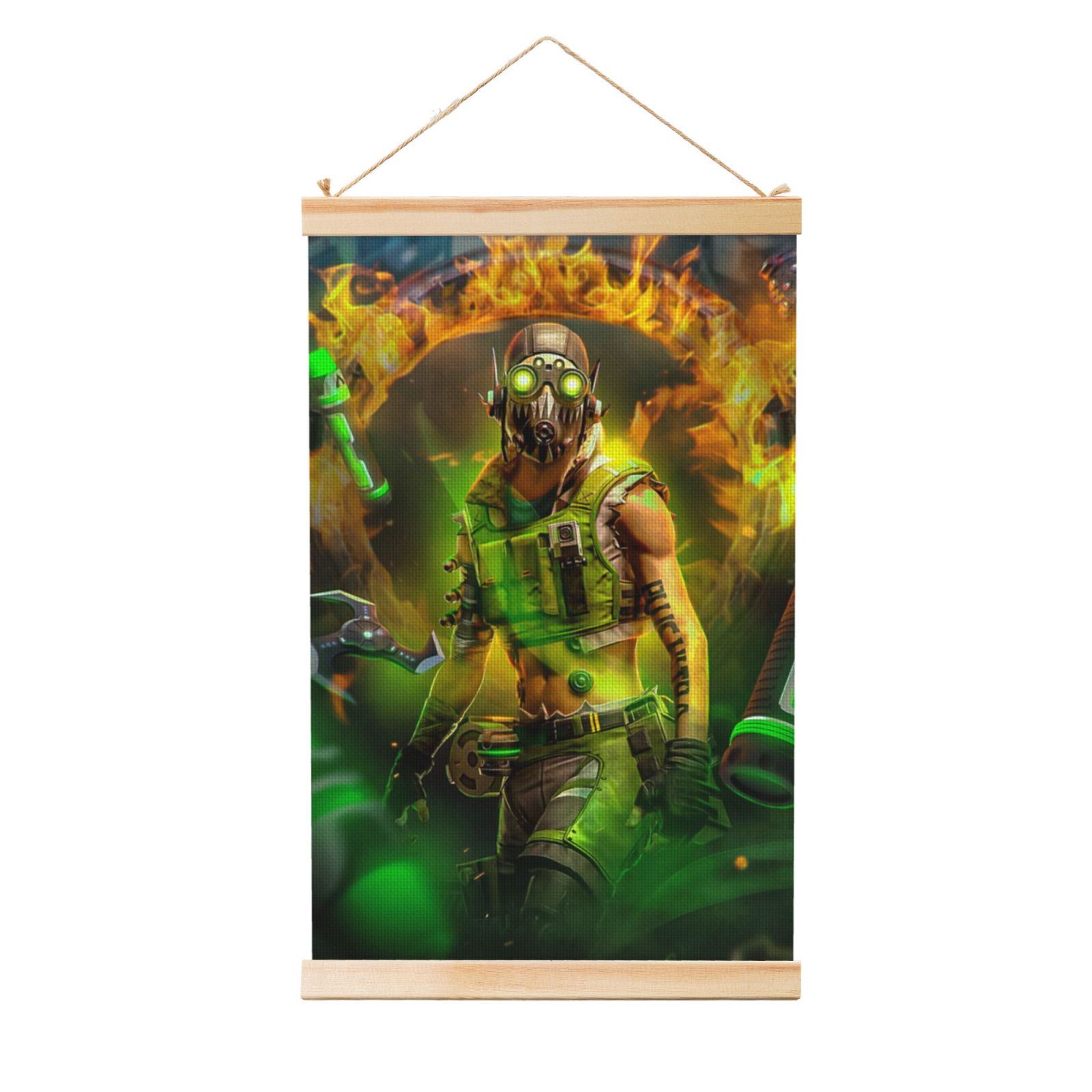 Apex Legends Octane Wooden Shaft Hanging Poster Home Decor Poster Wall ...