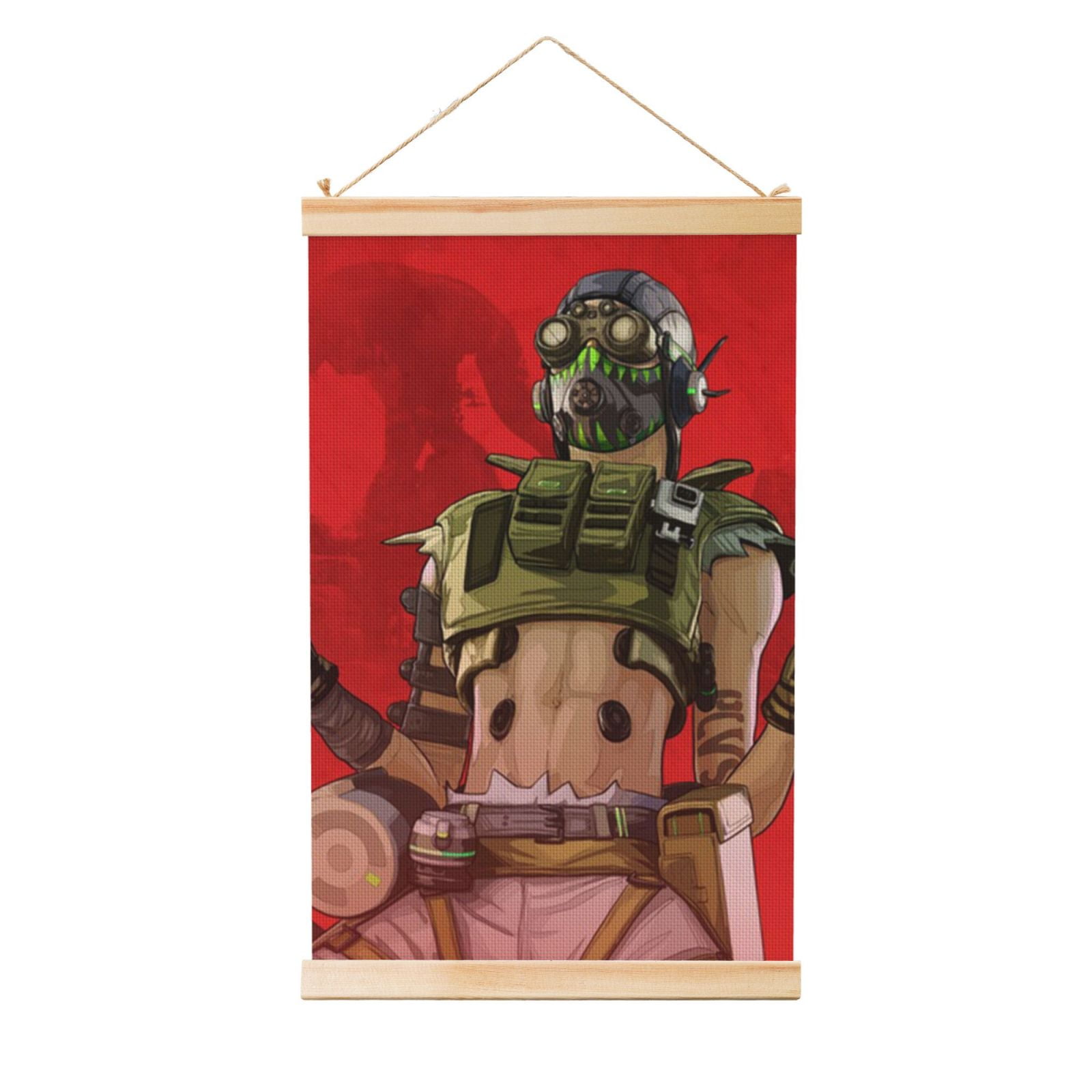 Apex Legends Octane Wooden Shaft Hanging Poster Home Decor Poster Wall ...